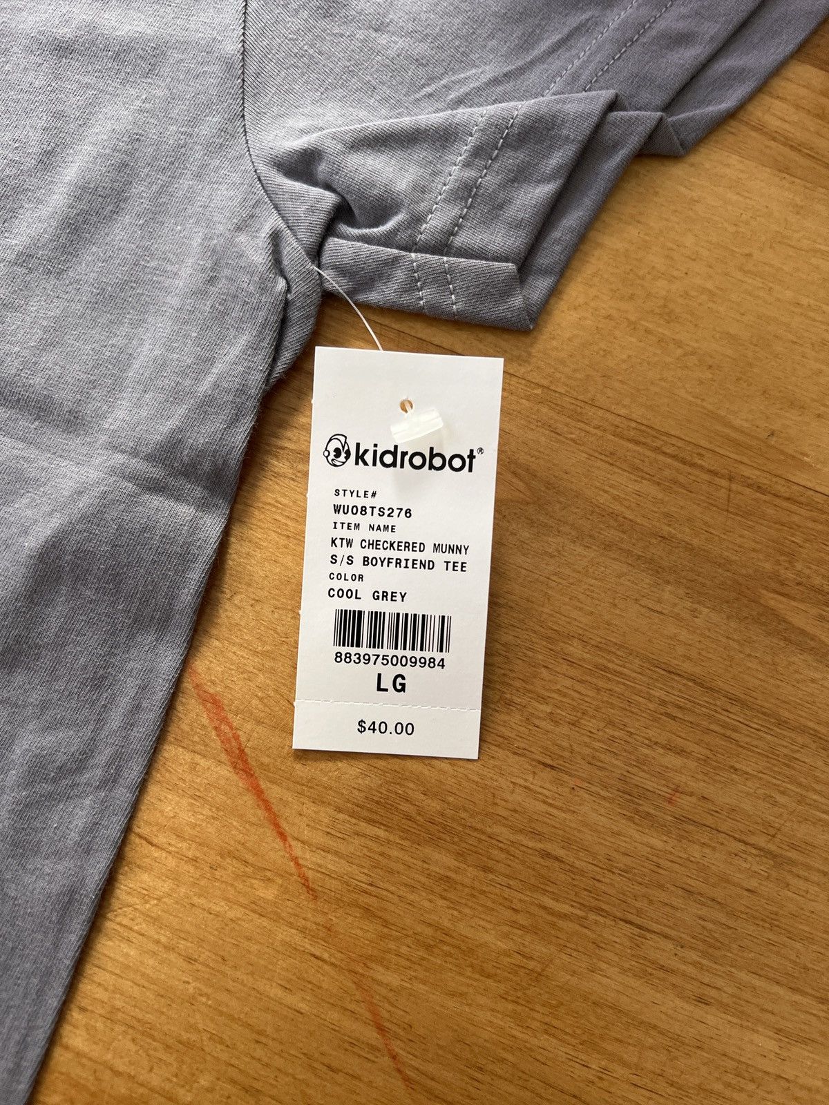 Kid Robot Vintage Kid Robot KTW checkered munny boyfriend tee Y2K | Grailed