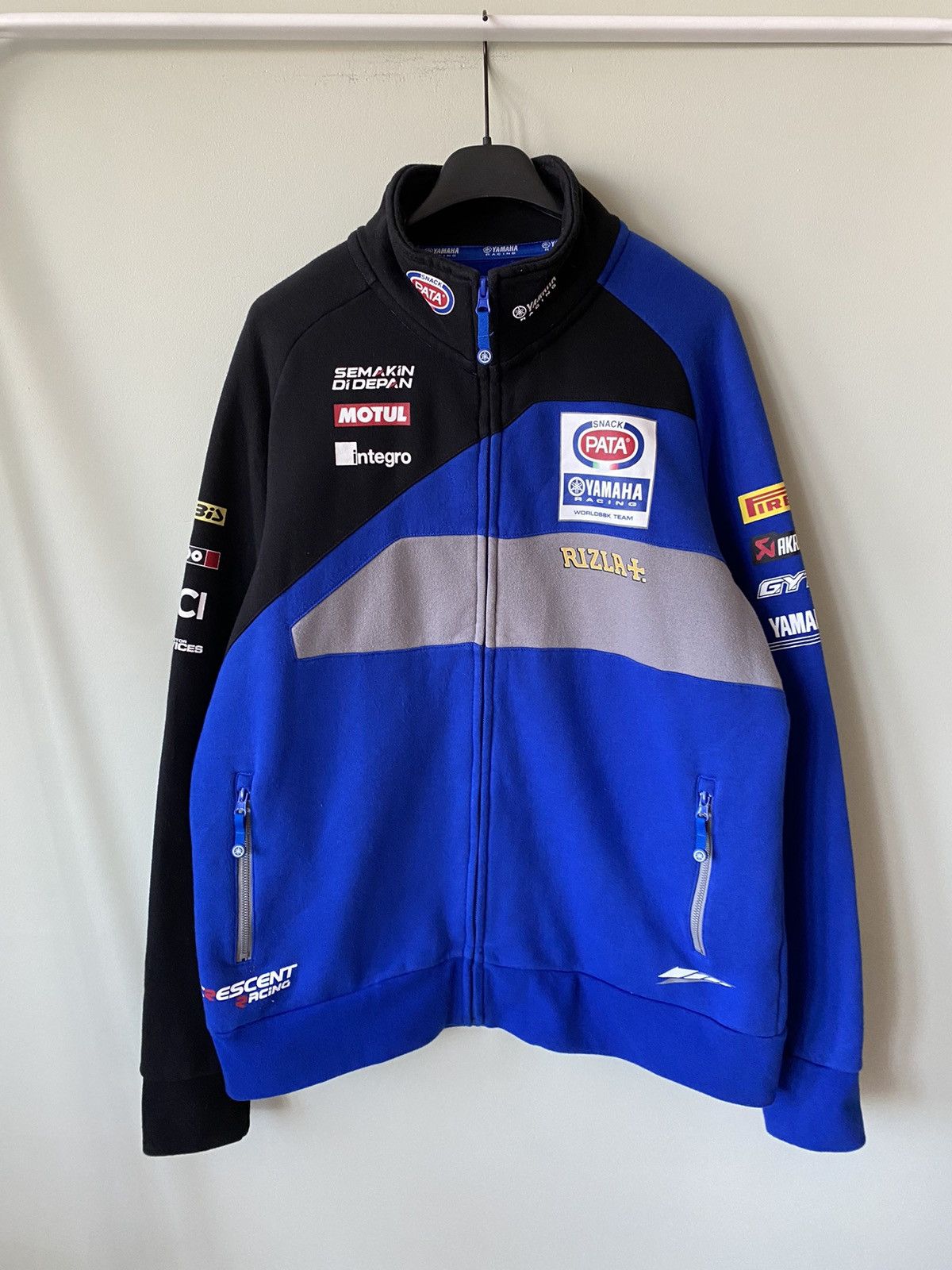 Yamaha Yamaha Racing vintage Official Merch logo Zip jacket | Grailed