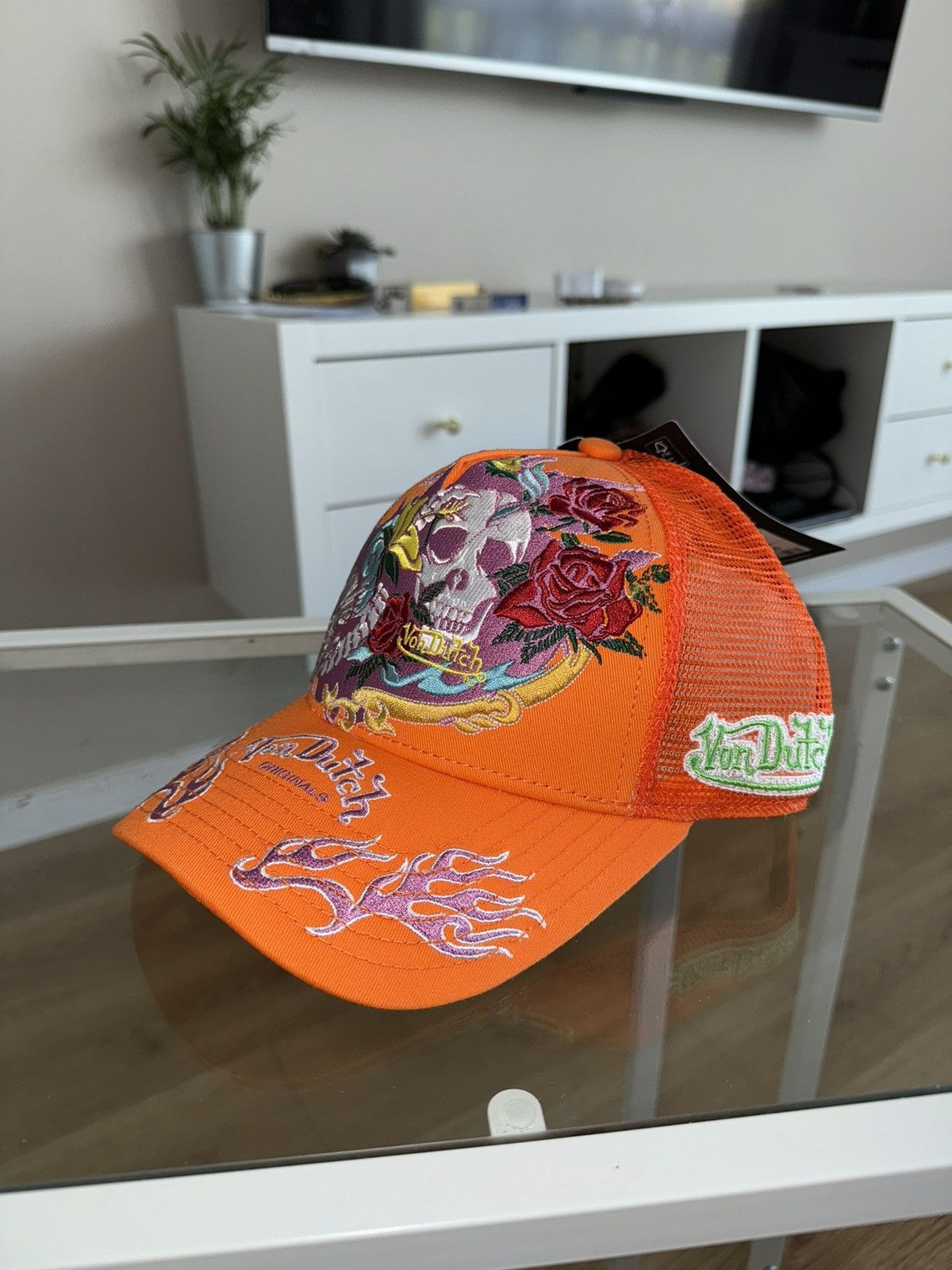 Vintage Von Dutch alternative ed hardy patch logo new cap vintage | Grailed