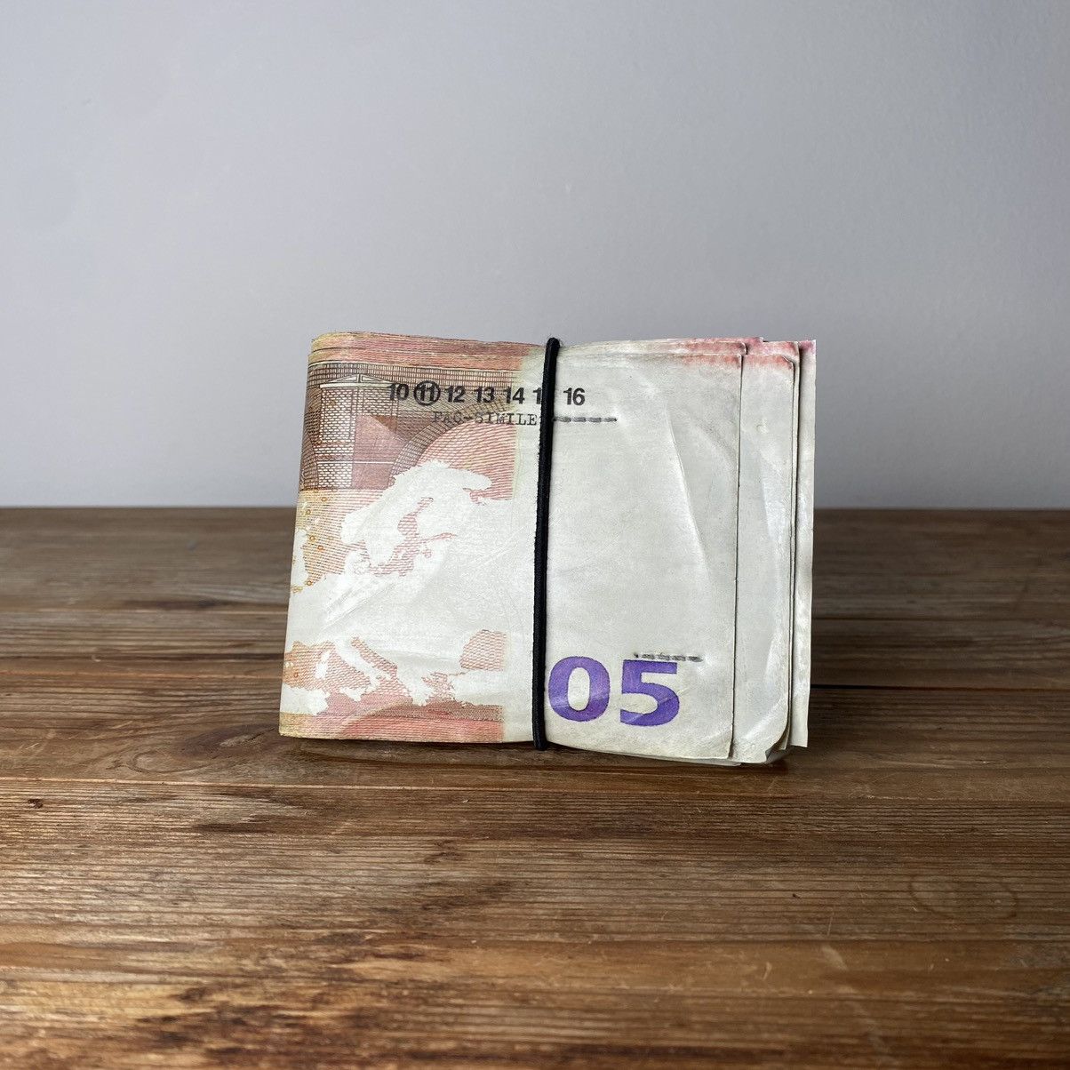 Maison Margiela 2008 Martin Margiela "Euro Bill" Bi-Fold Wallet | Grailed