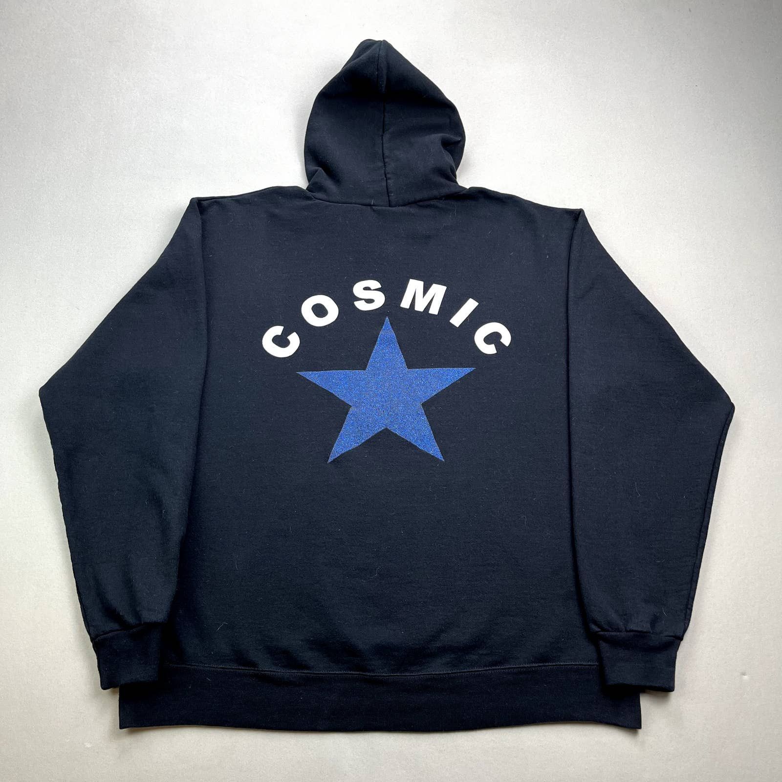 Champion Bazzi Hoodie Sweatshirt Large Black Cosmic Album Champion ...
