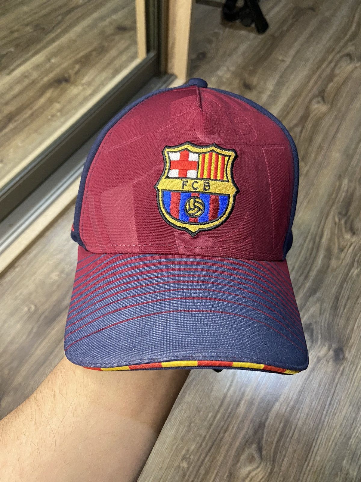 Vintage FCB BARCELONA Vintage Football Soccer Official Cap Hat | Grailed
