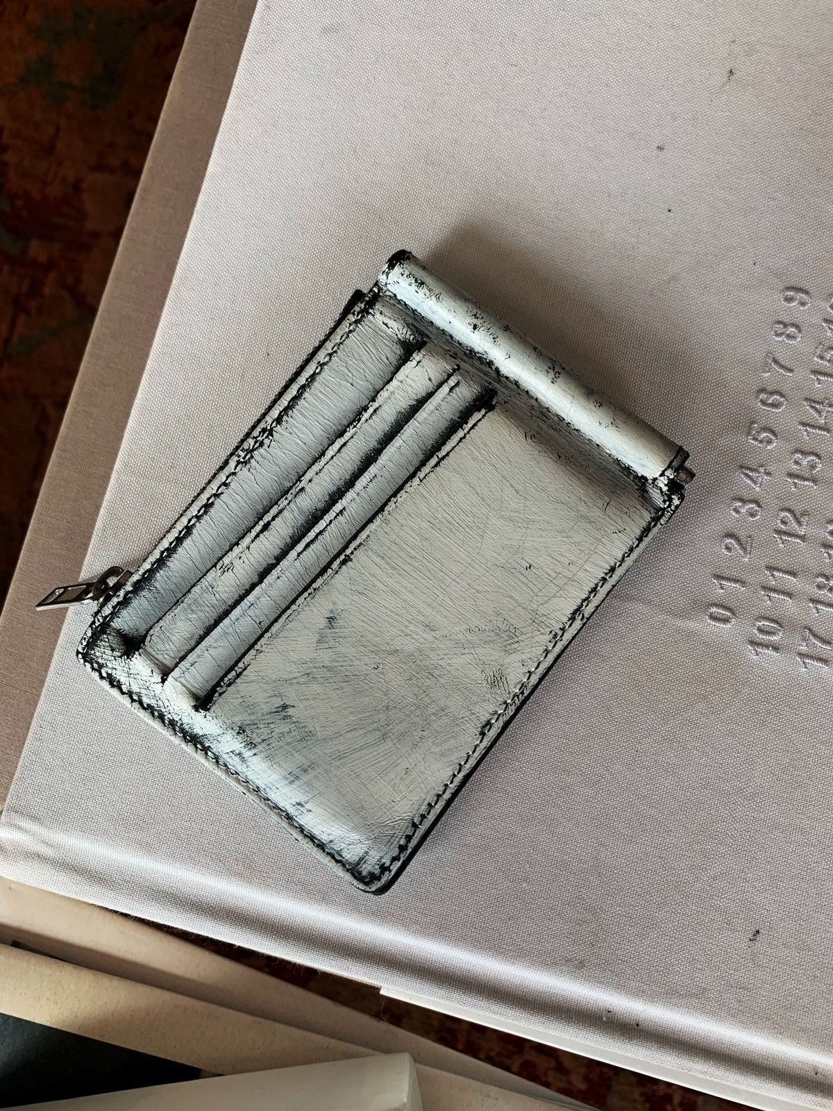 Maison Margiela Maison Margiela Hand Painted Money Clip Wallet | Grailed