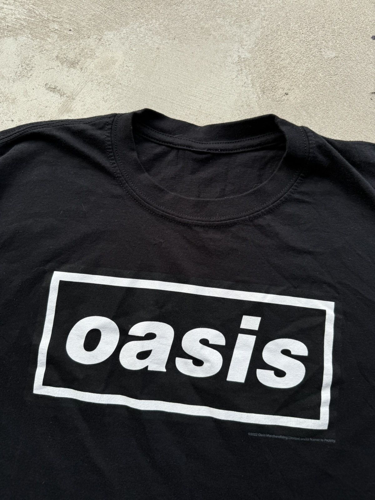 Band Tees × Very Rare OASIS Logo Band T-shirt | Grailed