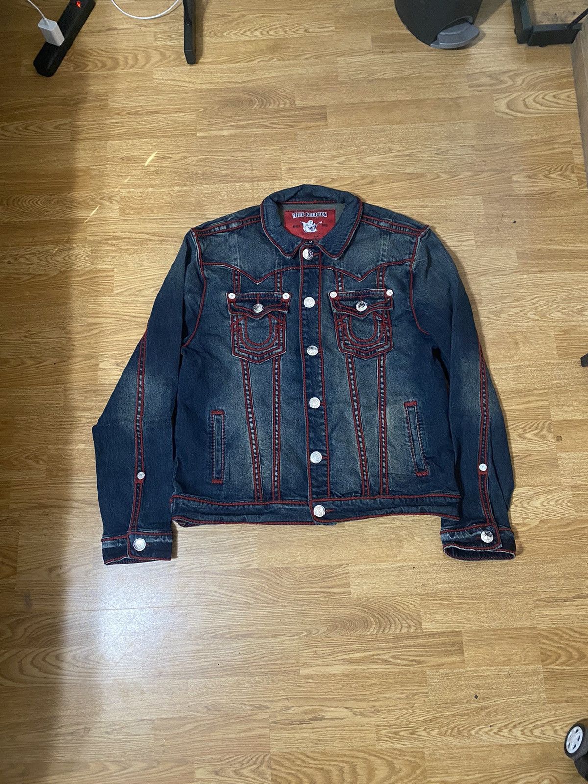 Streetwear × True Religion × Vintage True Religion Jimmy Rope Stitch ...