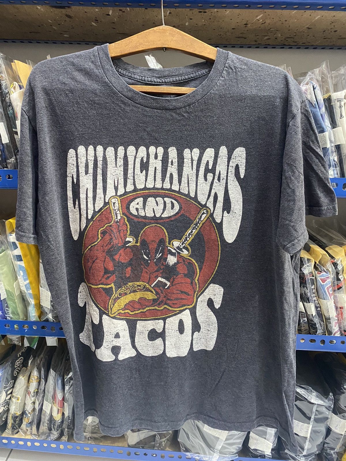 Comics Marvel Comics Vintage Deadpool Tshirt Grailed
