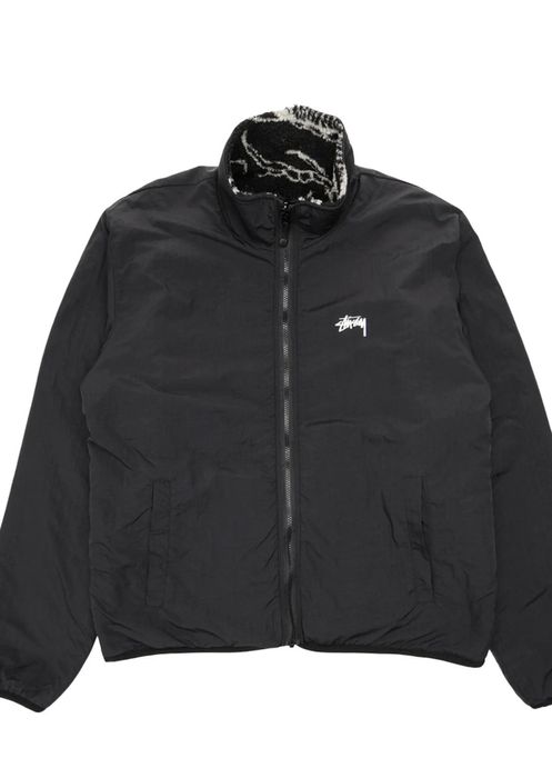 Stussy Stussy Dragon Sherpa Reversible Fleece Jacket | Grailed