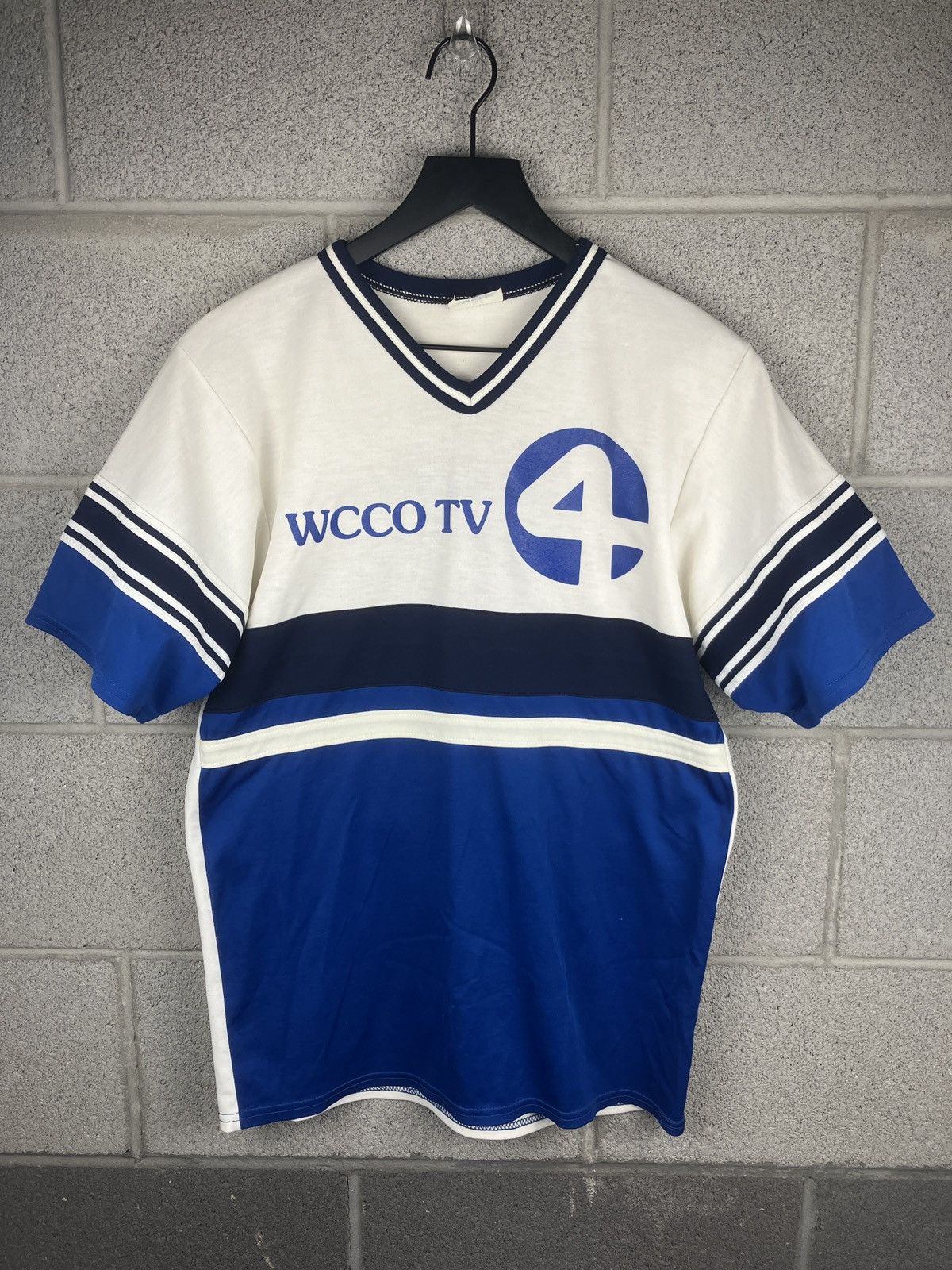 Vintage Vintage 1990s Channel 4 WCCO TV Jersey | Grailed