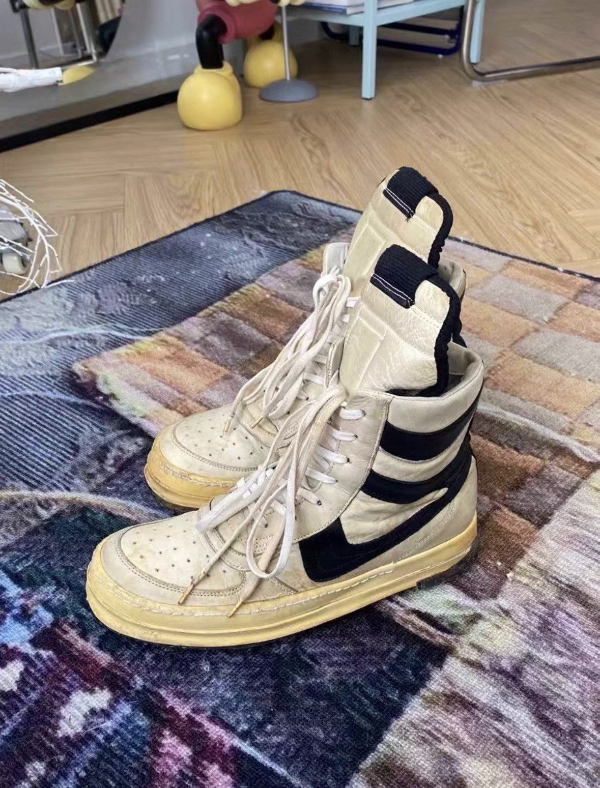 Rick Owens Rick Owens Milk Dunk | Grailed