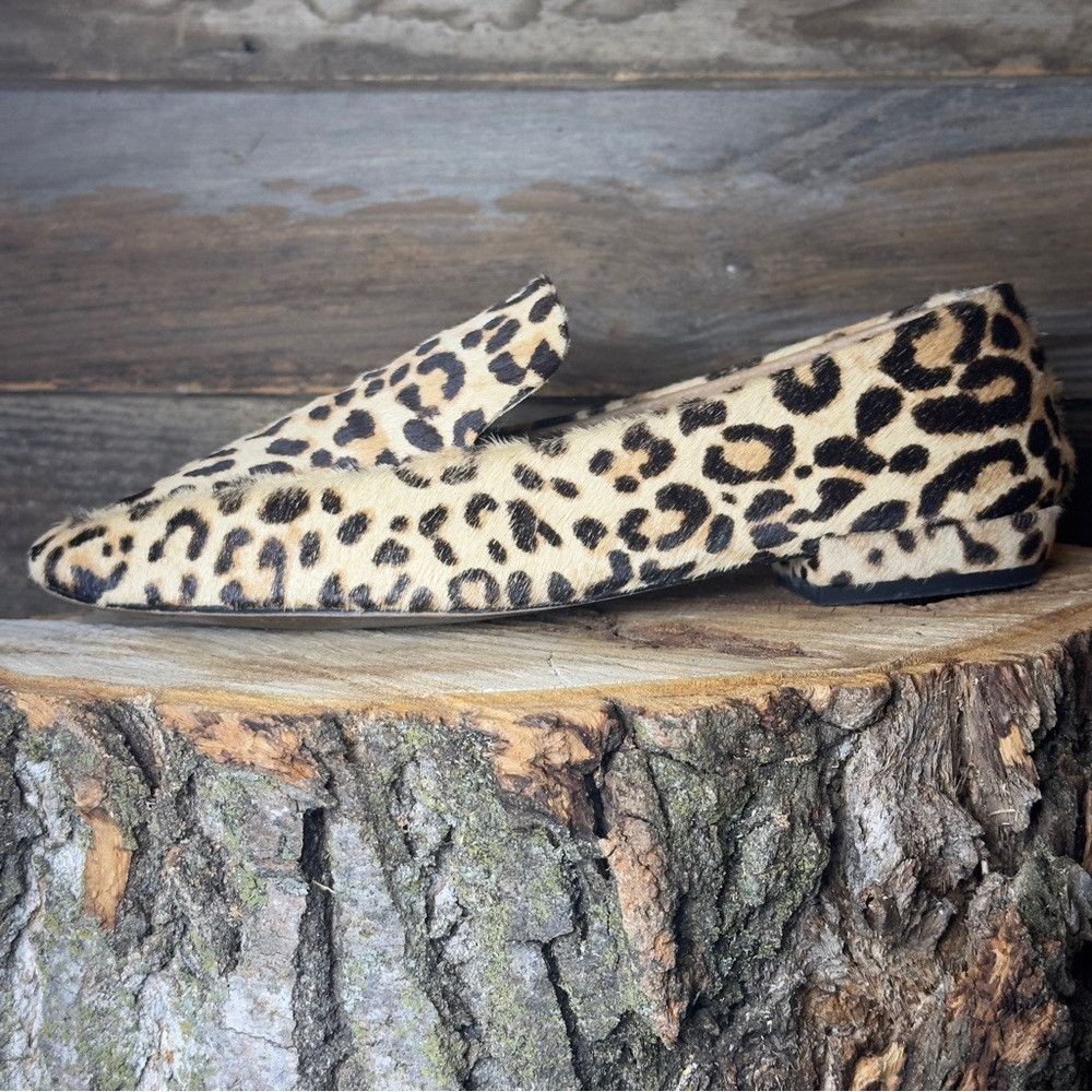Calvin Klein Steve Madden Hailey Leopard Flats | Grailed