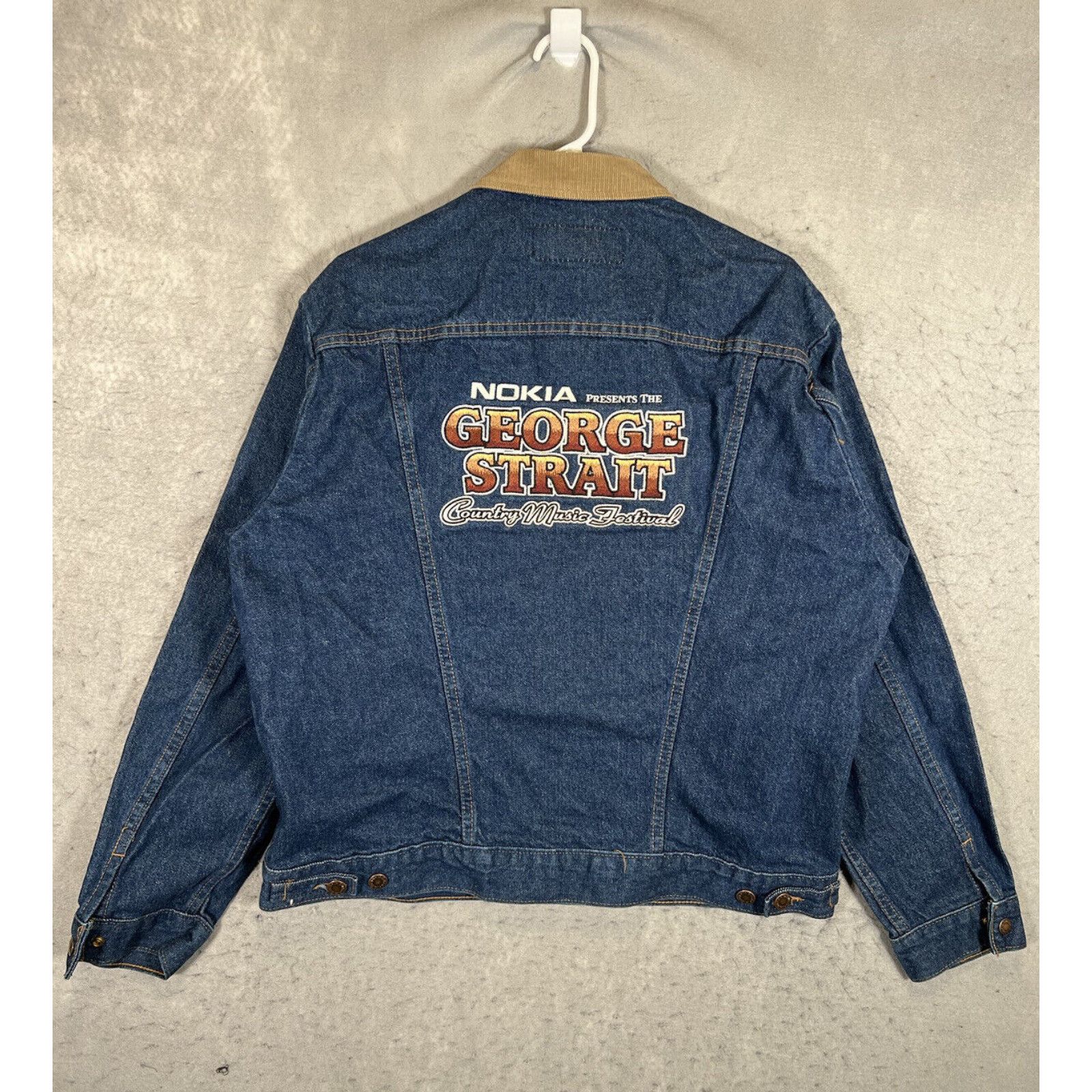 Wrangler A1 Vintage 90s Wrangler Nokia George Strait Country Festival ...