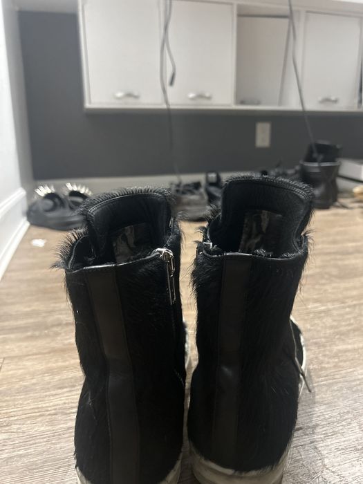 Rick Owens Rick Owen Fur Pony Ramones | Grailed