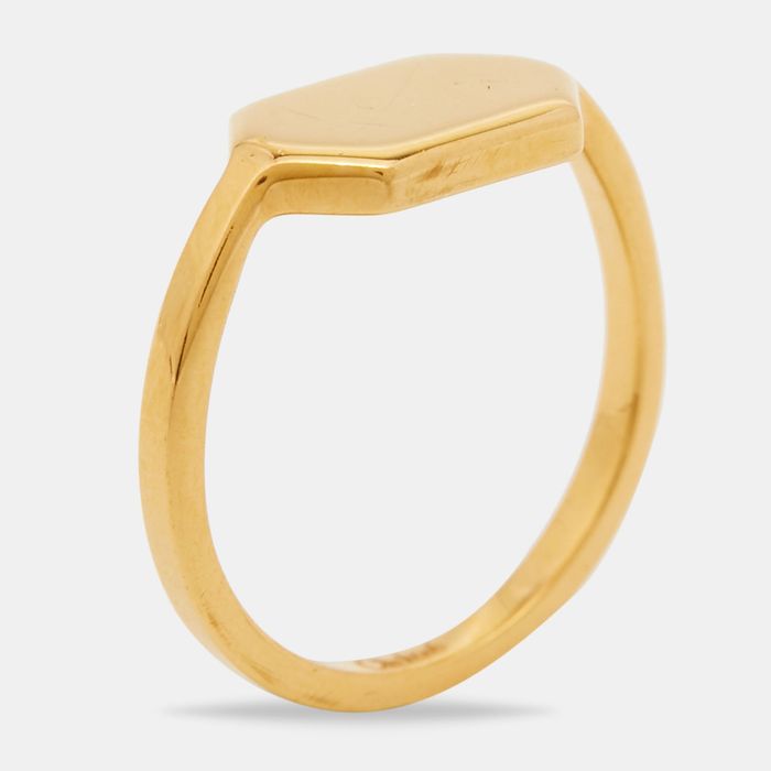 Chloe Chloe Gold Tone Ring Size 54 | Grailed