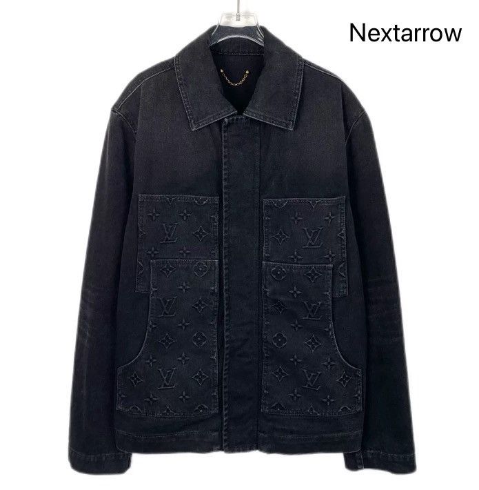 Louis Vuitton Louis Vuitton Lv 24 cotton denim jacket2412 Louis Vuitton Louis Vuitton Lv 24 cotton denim jacket2412