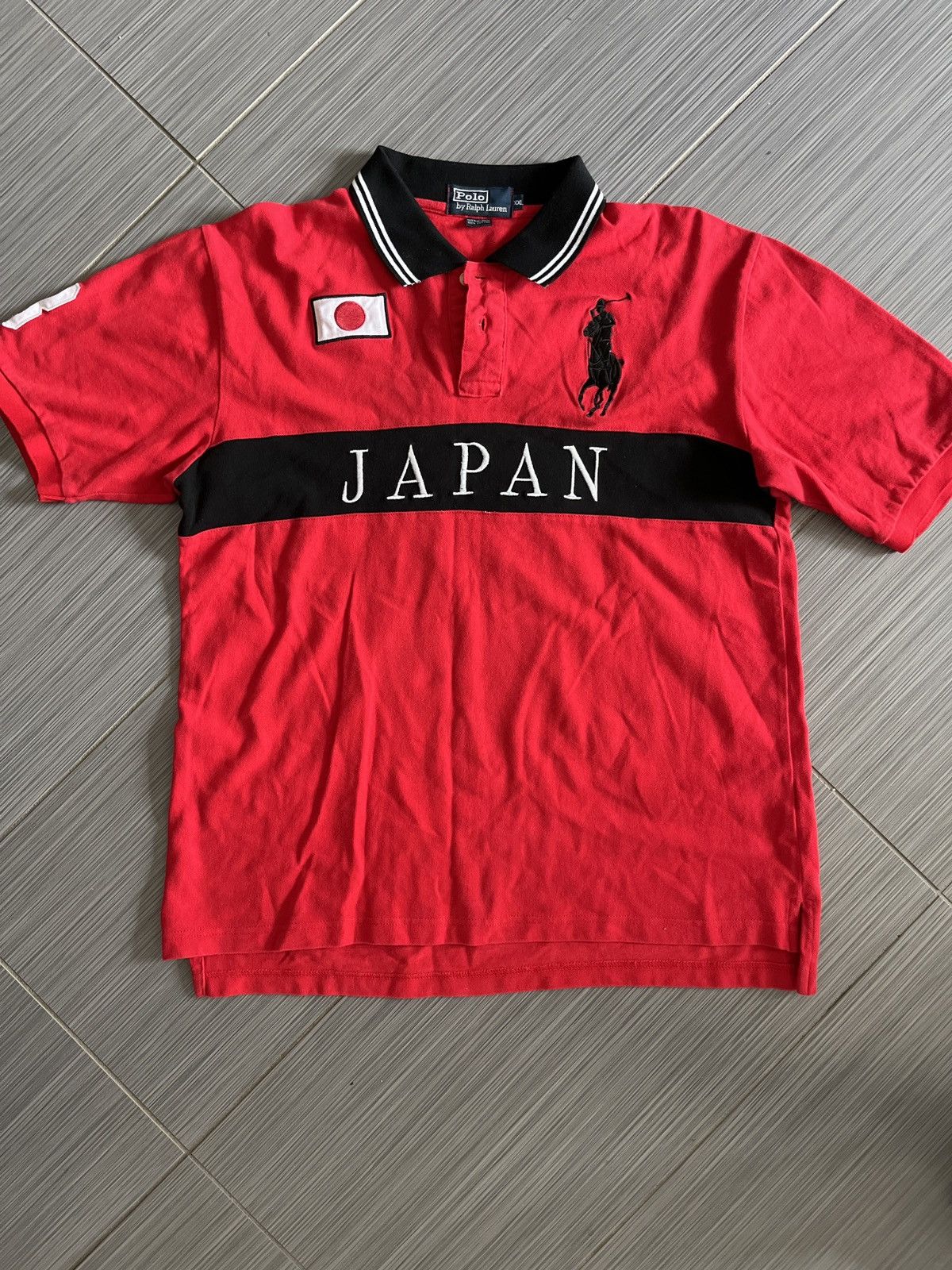 Polo Ralph Lauren × Vintage Vintage Japan Polo Ralph Lauren red | Grailed