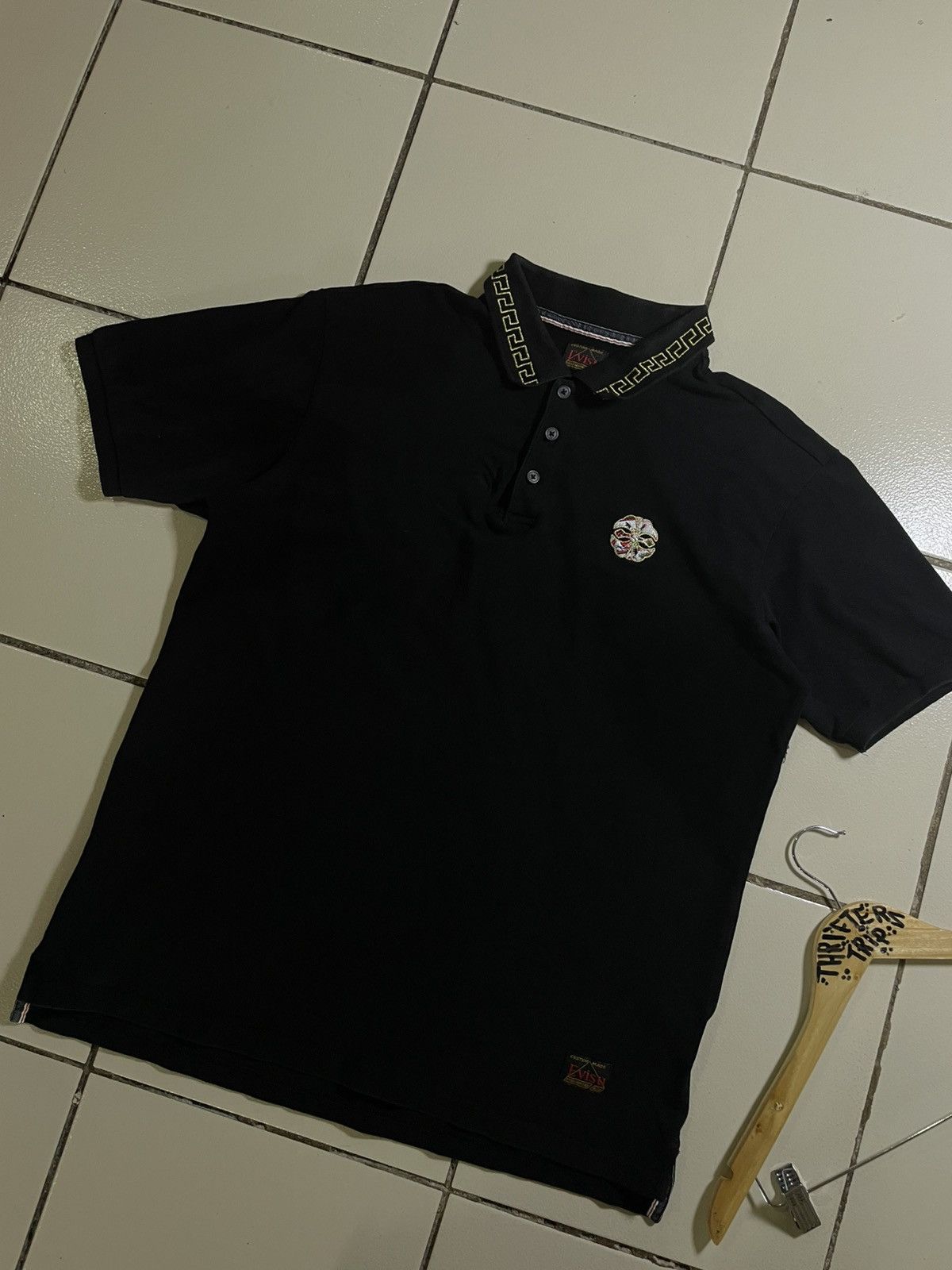 Evisu EVISU EMBROIDERED LOGO POLO SHIRT | Grailed
