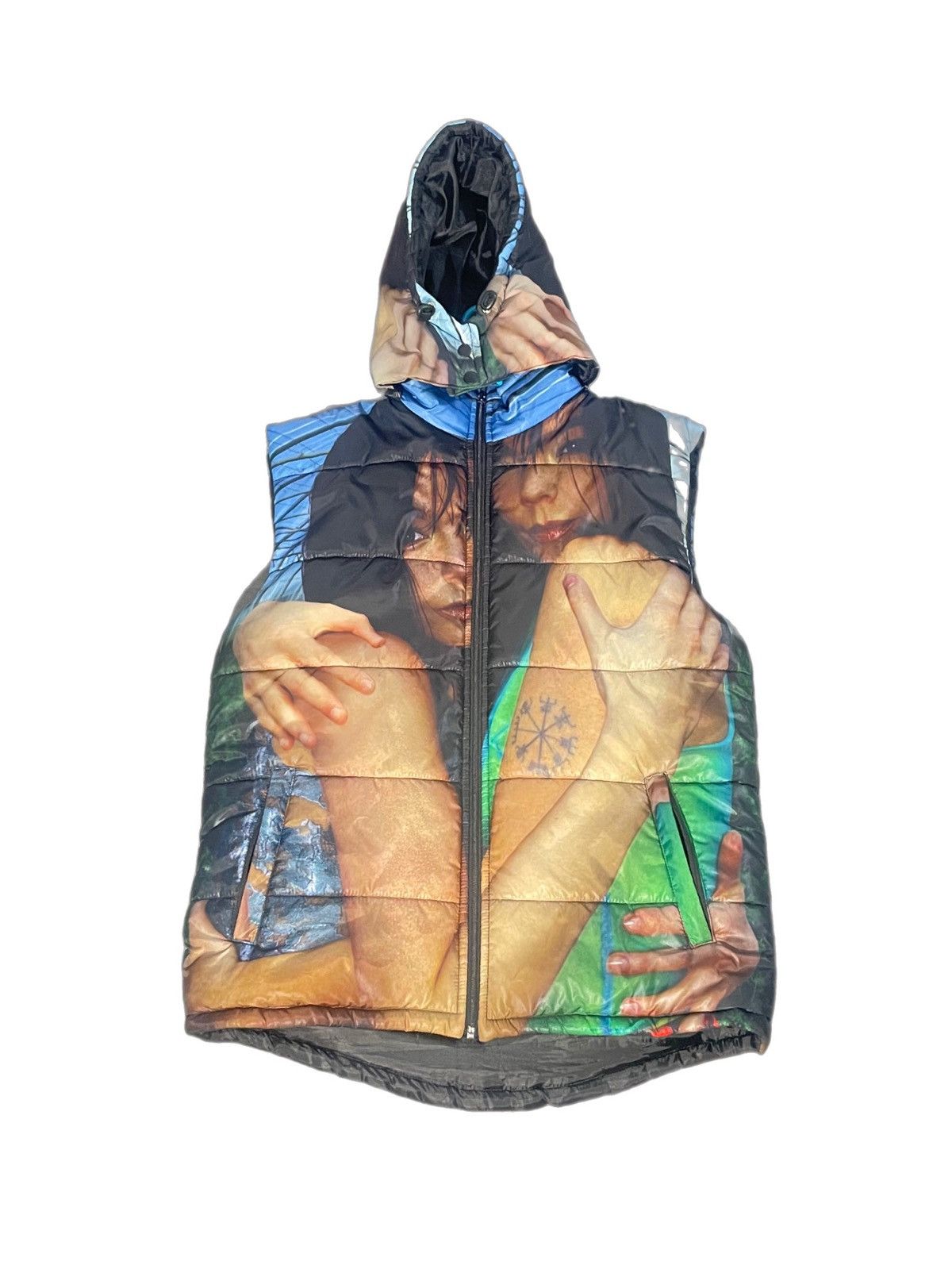 Vintage Rare archive bjork puffer vest jacket by sacemoretti | Grailed