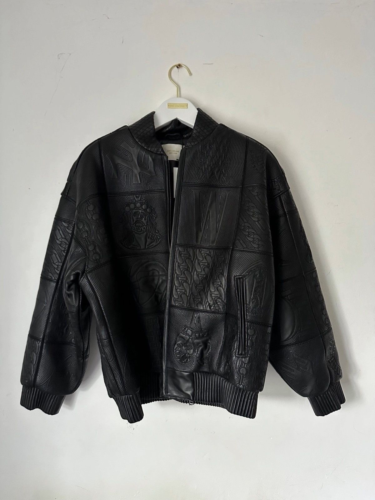 Aime Leon Dore Tyrrell Winston x Aime Leon Dore Leather Bomber | Grailed