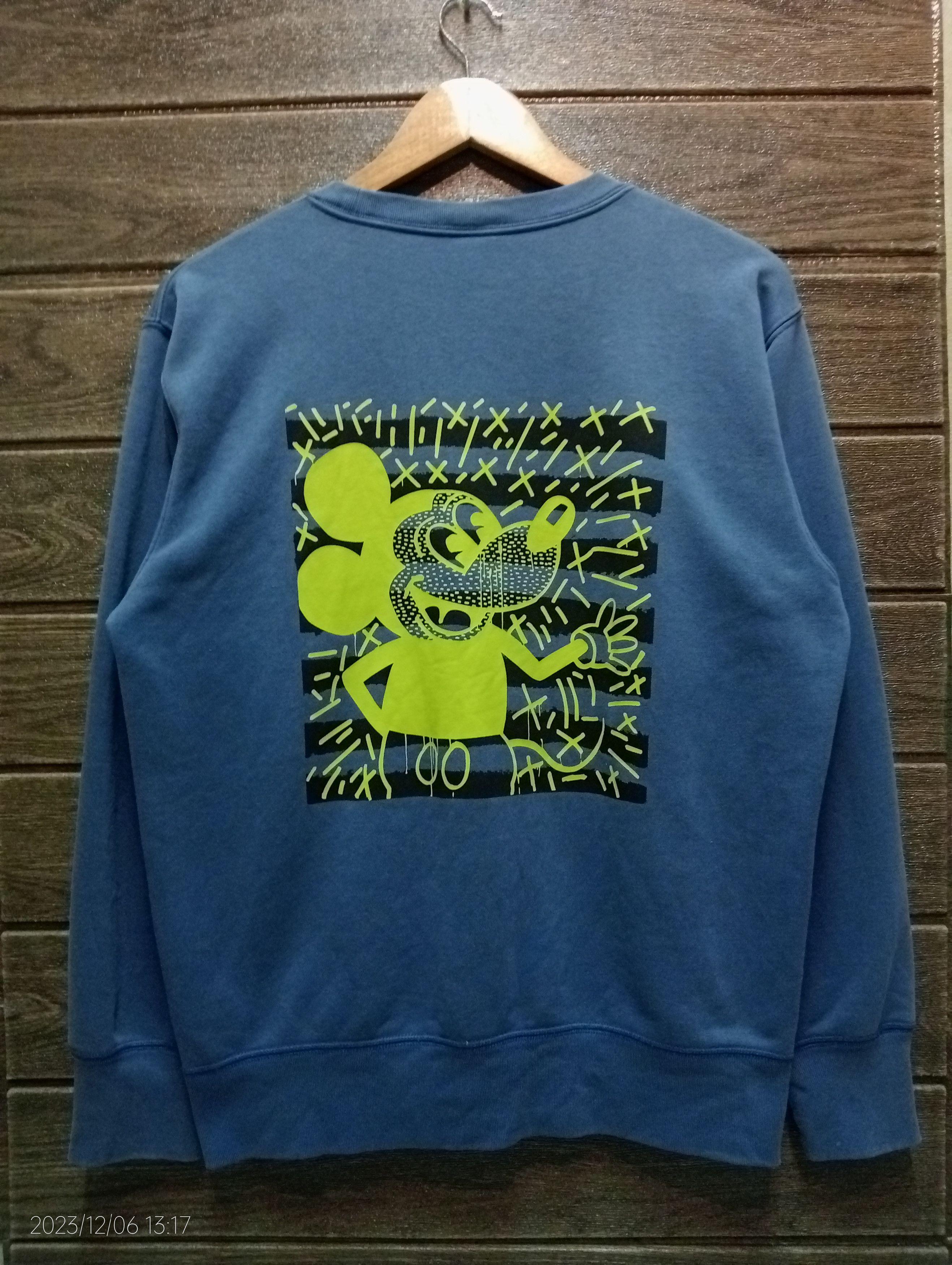 Disney × Keith Haring × Mickey Mouse 🔥VTG Disney Mickey Mouse X Keith ...