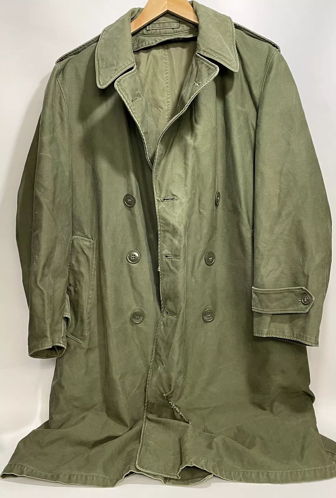 Vintage M1951 Field Jacket Army US Military Medium Long Olive Drab ...