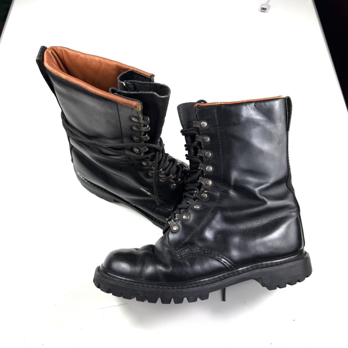 Avant Garde × Military × Vintage Vintage 90s military combat derby ...