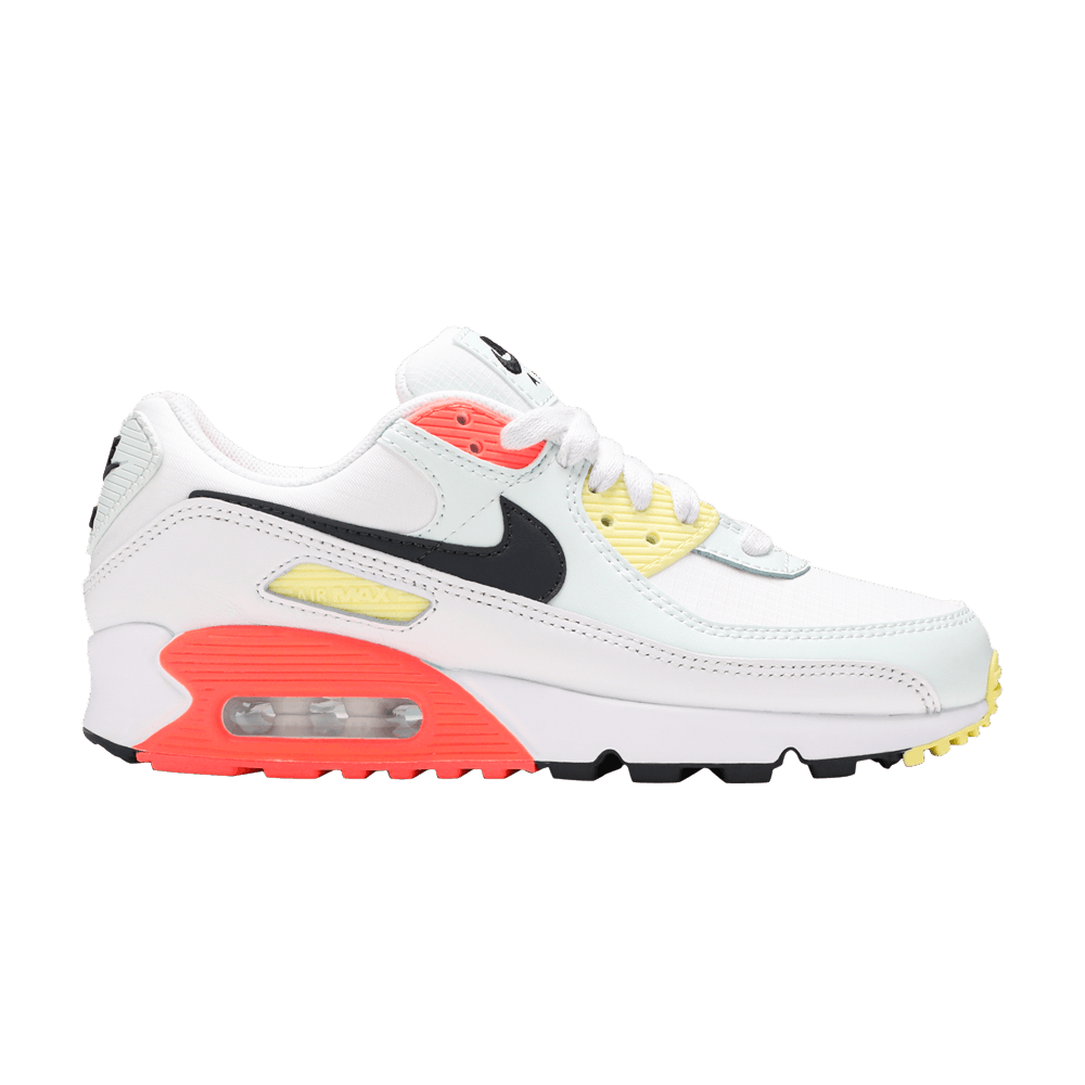Nike Wmns Air Max 90 Summit White Bright Mango | Grailed