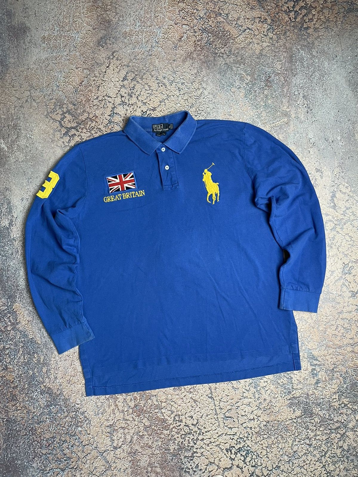 Polo Ralph Lauren Polo Ralph Lauren "GREAT BRITAIN"Polo Longsleeve Chief Keef | Grailed