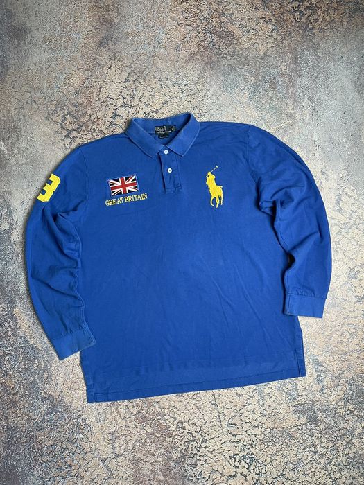 Polo Ralph Lauren Polo Ralph Lauren "GREAT BRITAIN"Polo Longsleeve Chief Keef | Grailed