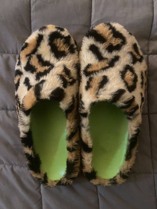 Marni Marni Leopard Print Slides | Grailed