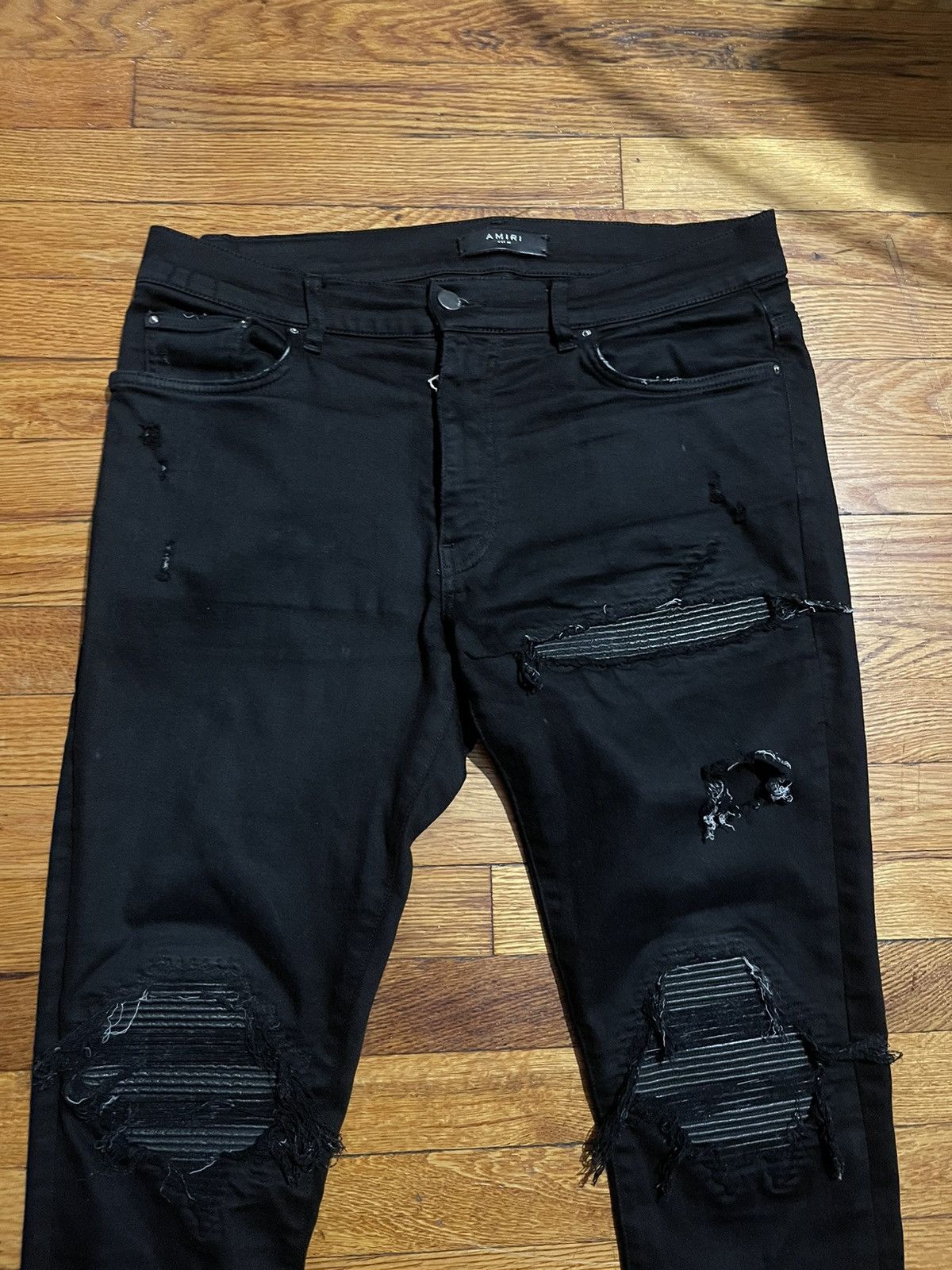 Amiri Amiri Mx1 Black Pants 33 | Grailed