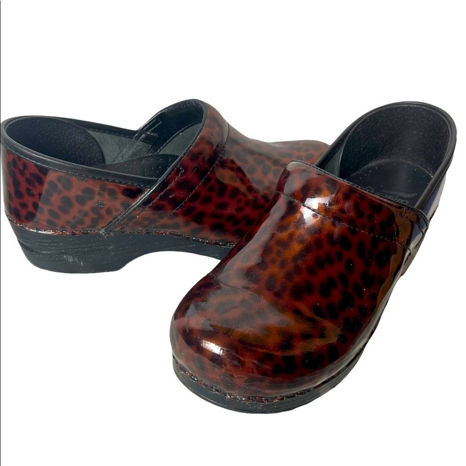 Dansko Dansko Leopard Print Clogs Size 40 | Grailed