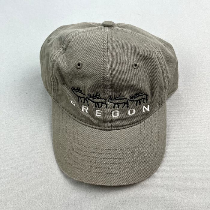 Brand Oregon Nature Hat Tan Adjustable Animals Deer Outdoor Hiking ...