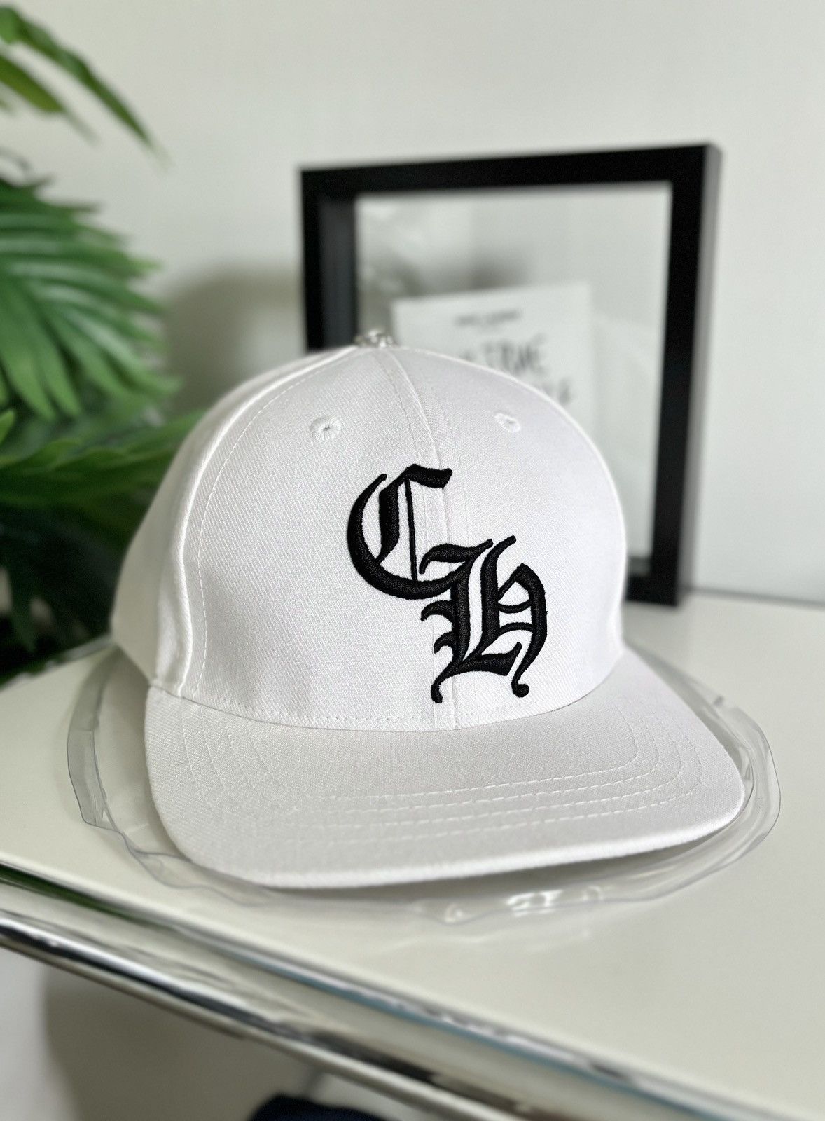 Chrome Hearts RHODIUM CH HAT | Grailed