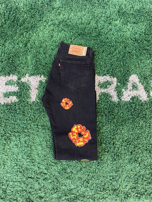 DENIM TEARS DENIM TEARS x Offset Wreath Jeans | Grailed