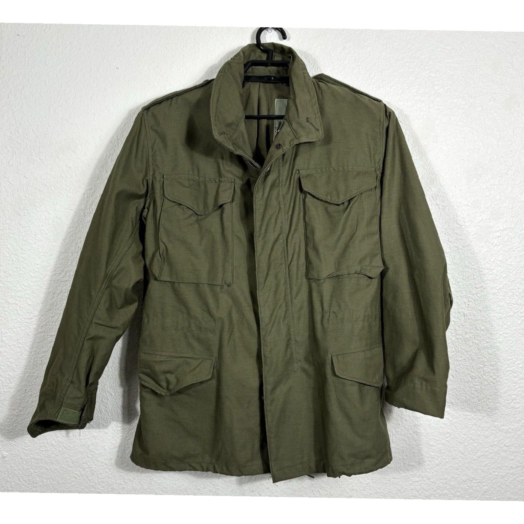 Vintage Authentic Military Issue Cold Weather Field Coat OG107 Official ...