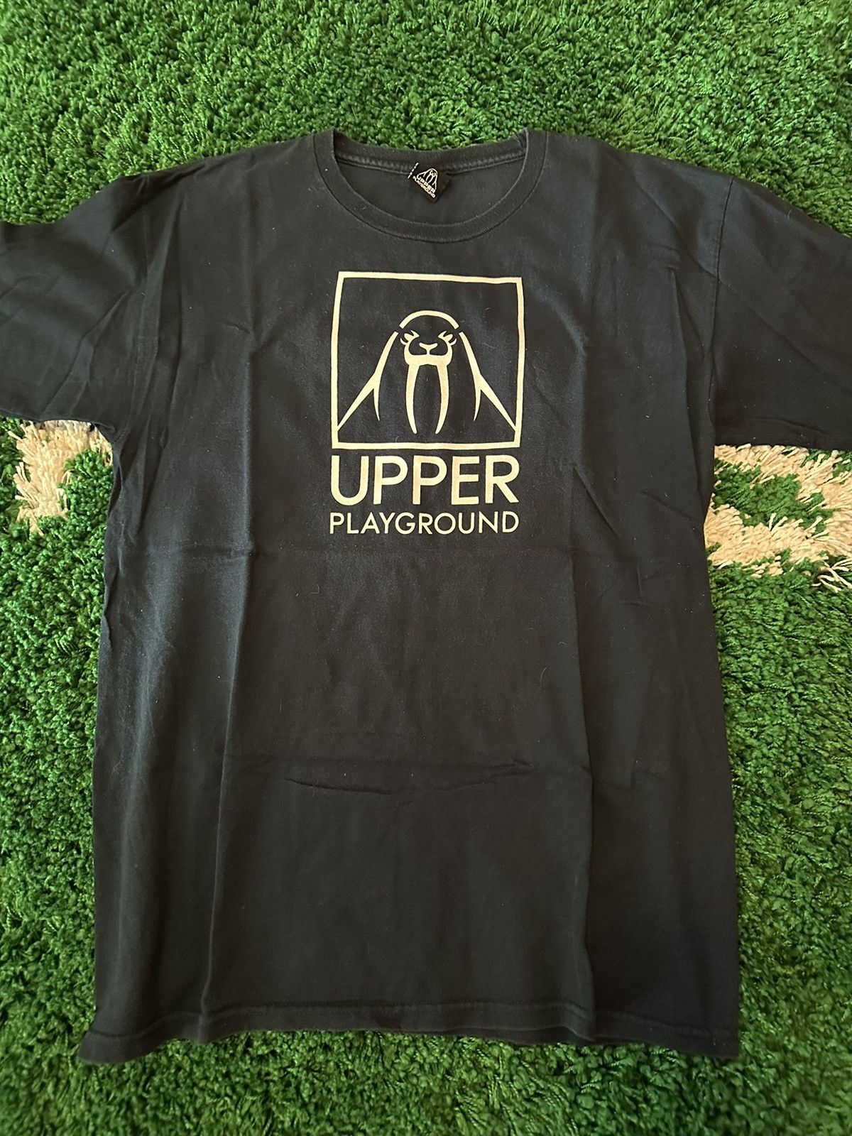 Upper Playground Upper Playground Walrus Logo Tee Large | Grailed