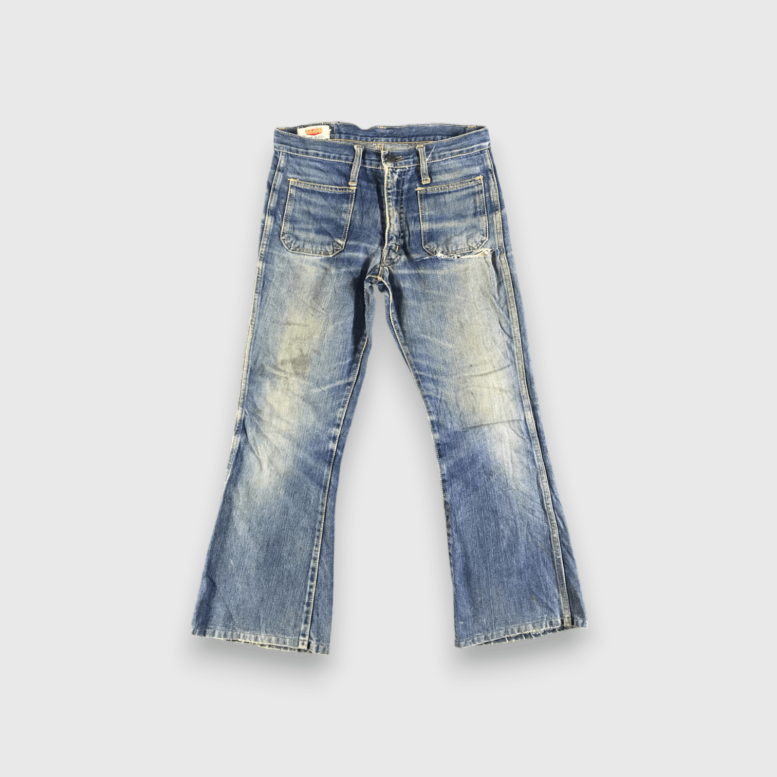Big John × Vintage Vintage Blue Wash Big John Flare Jeans-J4589 | Grailed
