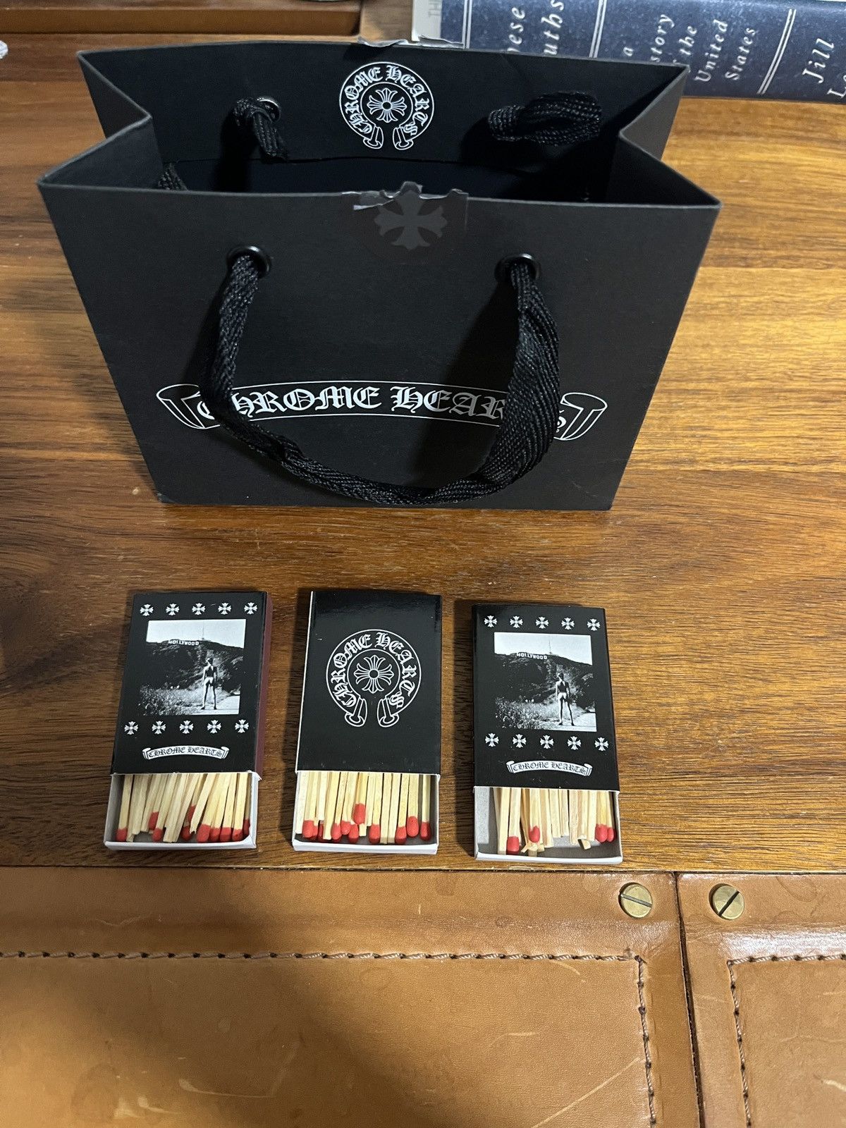 Chrome Hearts Chrome Hearts Matches Matchbooks (Three boxes) | Grailed