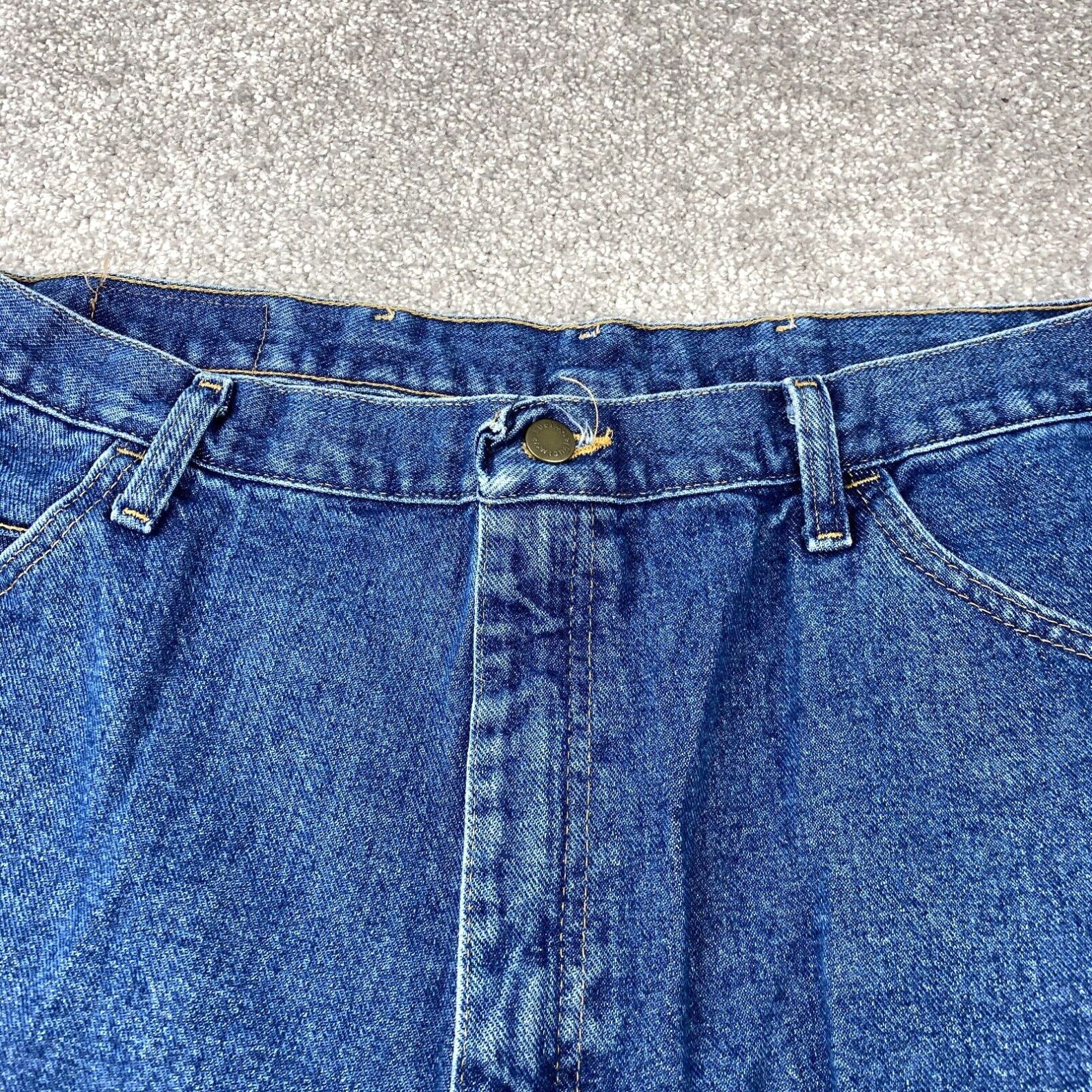 Wrangler Wrangler Relaxed Fit Bermuda Denim Jeans Men's Size 40X9 Blue ...