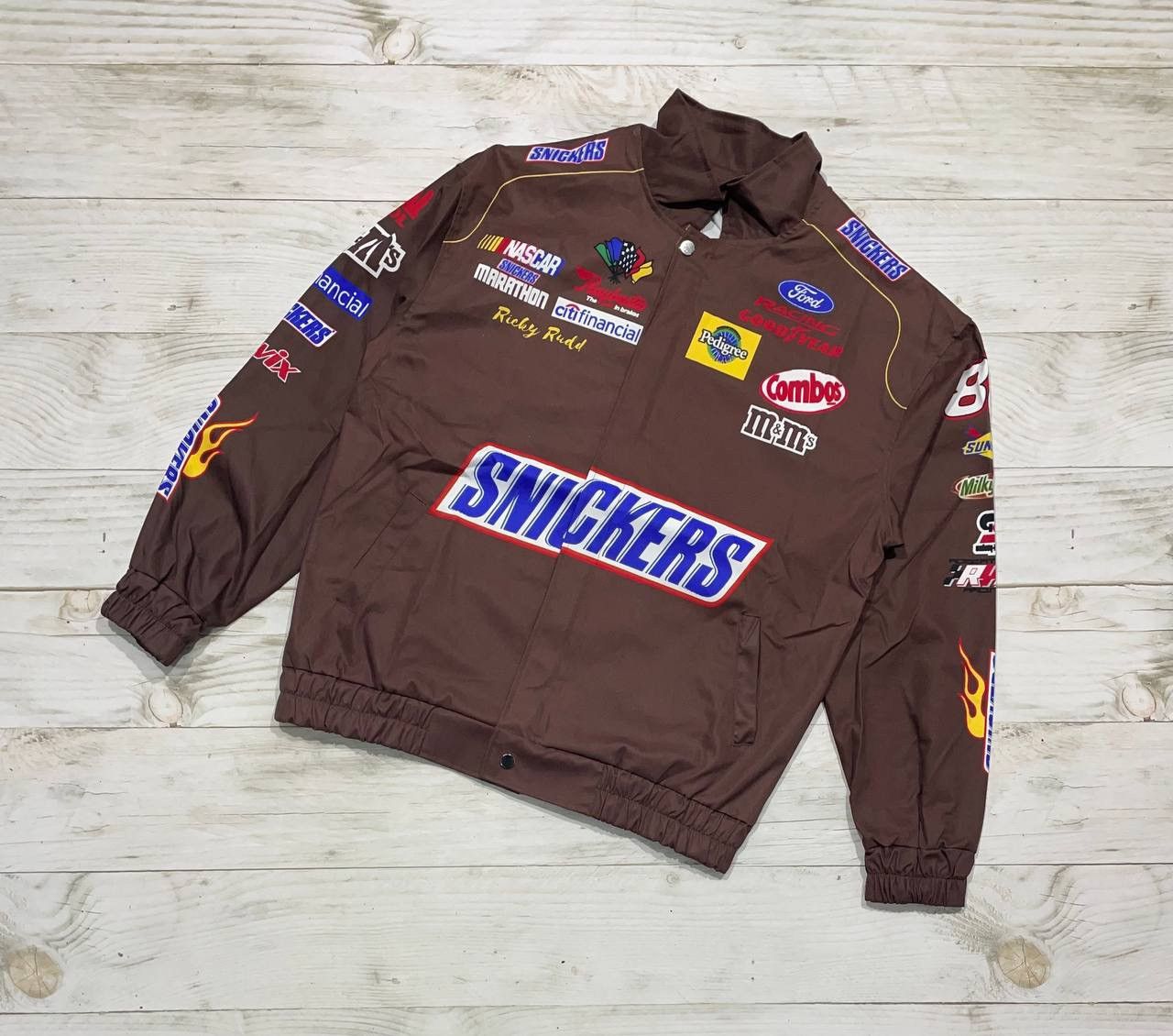 NASCAR × Racing × Vintage Vintage Snickers Nascar Ford Racing Ricky ...