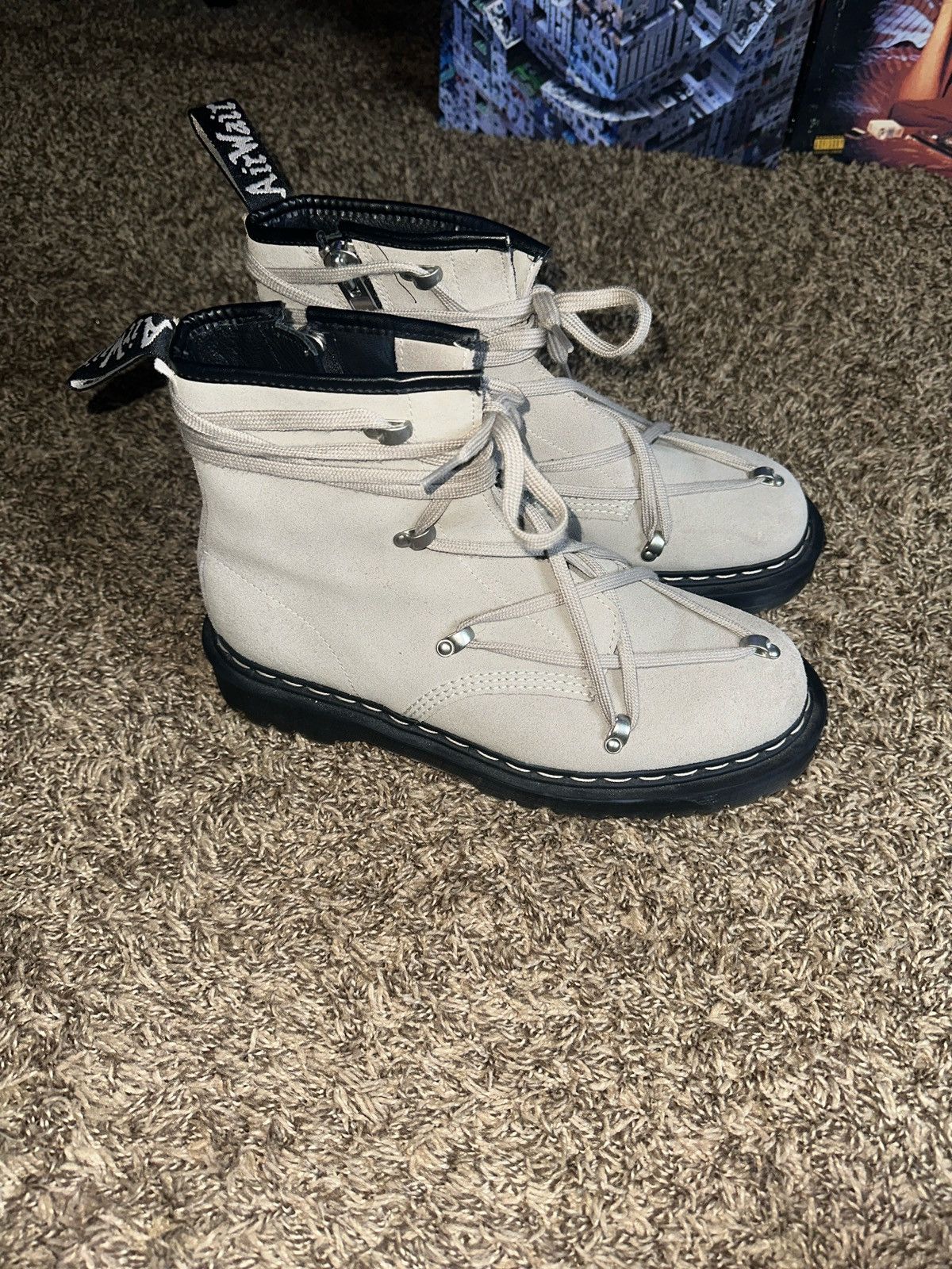 Dr. Martens × Rick Owens Rick owens x dr martens boots | Grailed