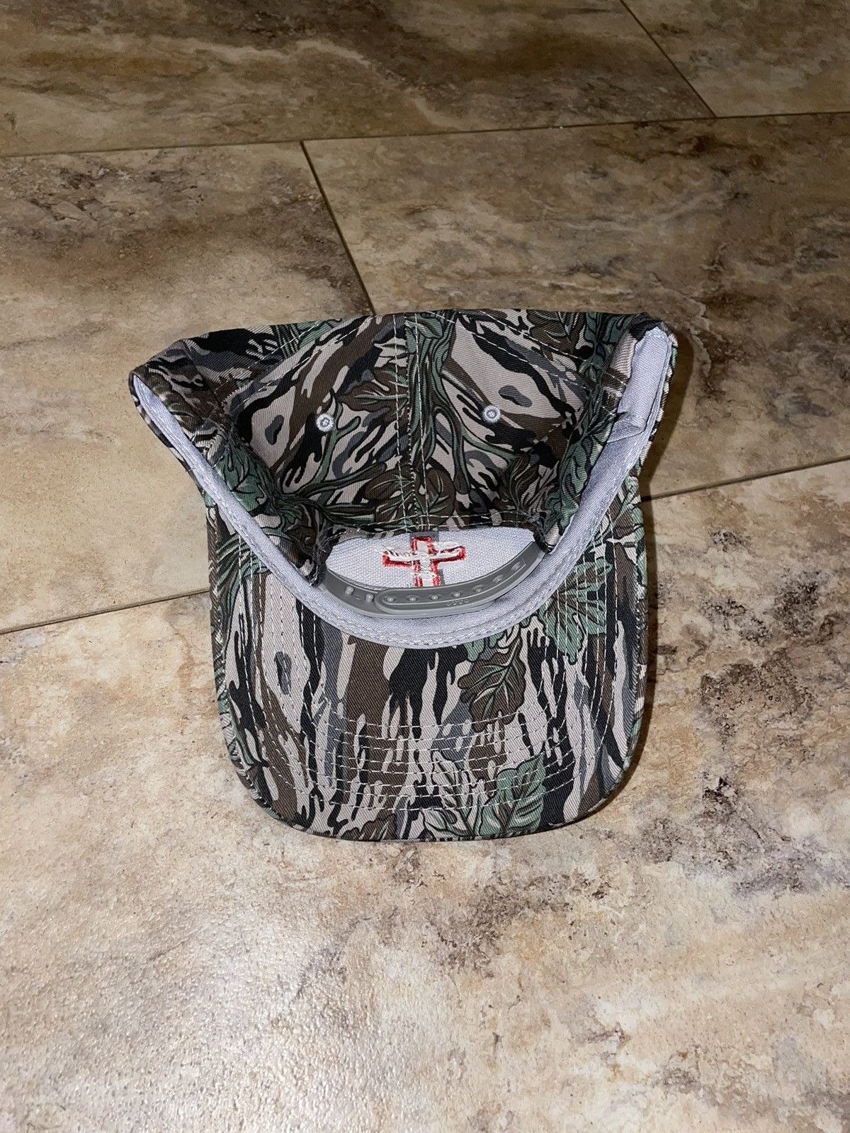 Religion Repent & Believe Embroidered Forest Camo Snapback Hat | Grailed