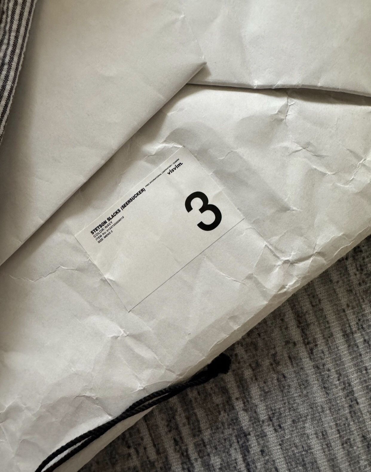 Visvim VISVIM 22SS FALKLAND BLAZER striped bubble sand suit | Grailed