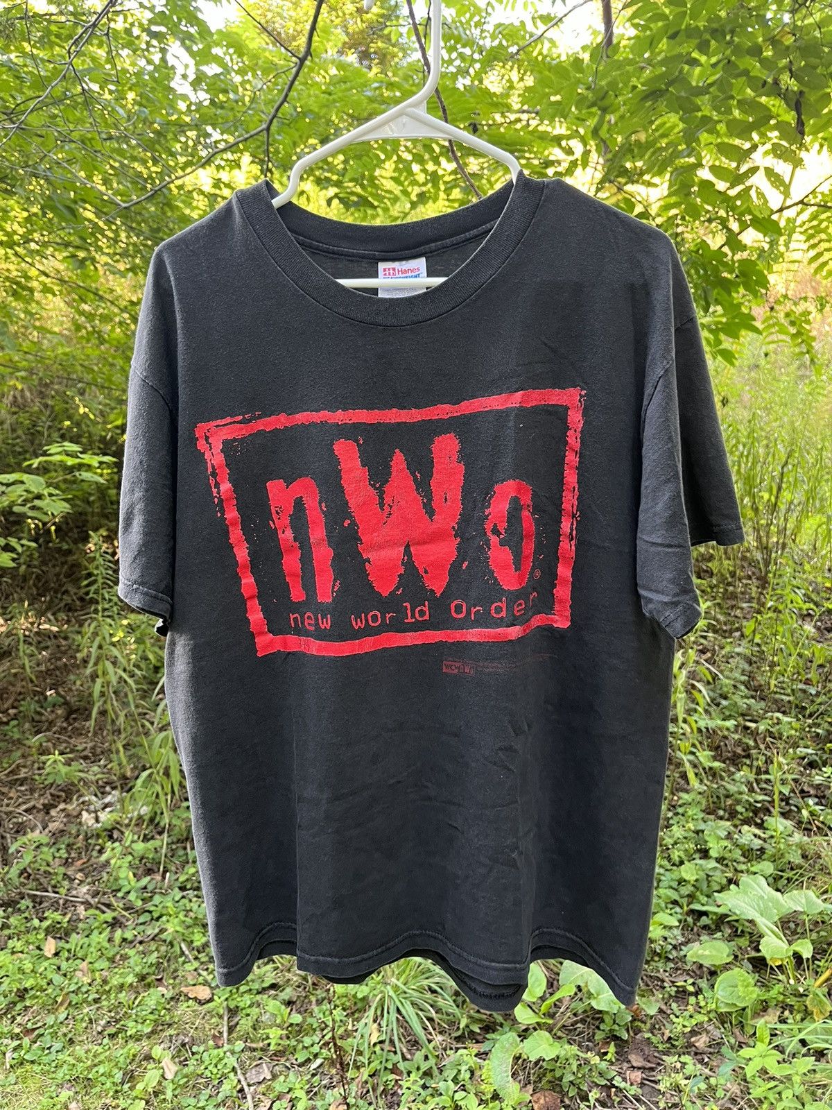 Vintage Vintage 1998 New World Order Wrestling WWF Wolfpack T-Shirt ...