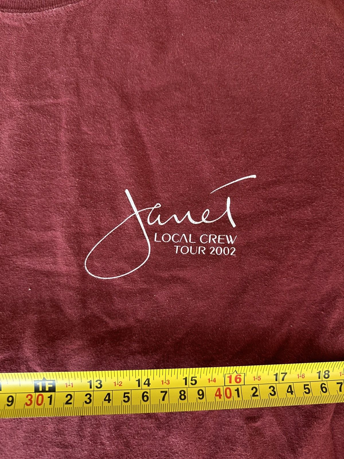 Vintage JANET JACKSON LOCAL CREW ONLY | Grailed