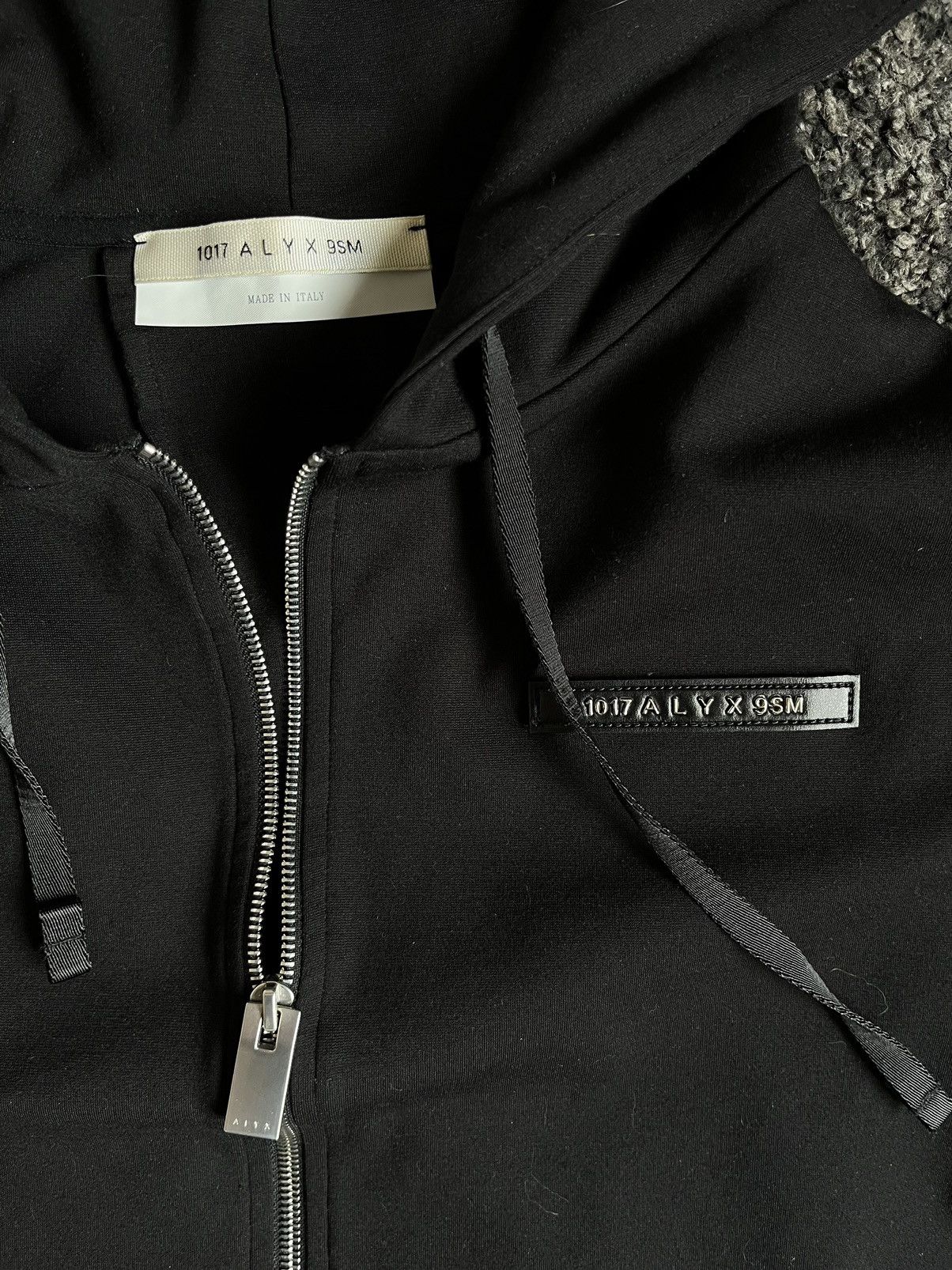 1017 ALYX 9SM × Alyx × Designer 1017 ALYX 9SM Black Hoodie Zip Up | Grailed