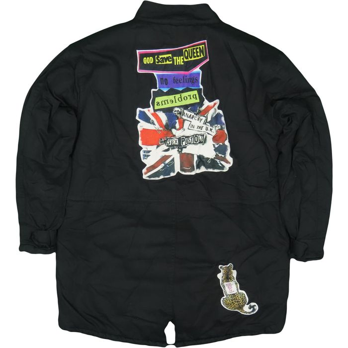 Other Punk Rock Streetwear Hip Hop Patches Parka Coat Jacket | Grailed