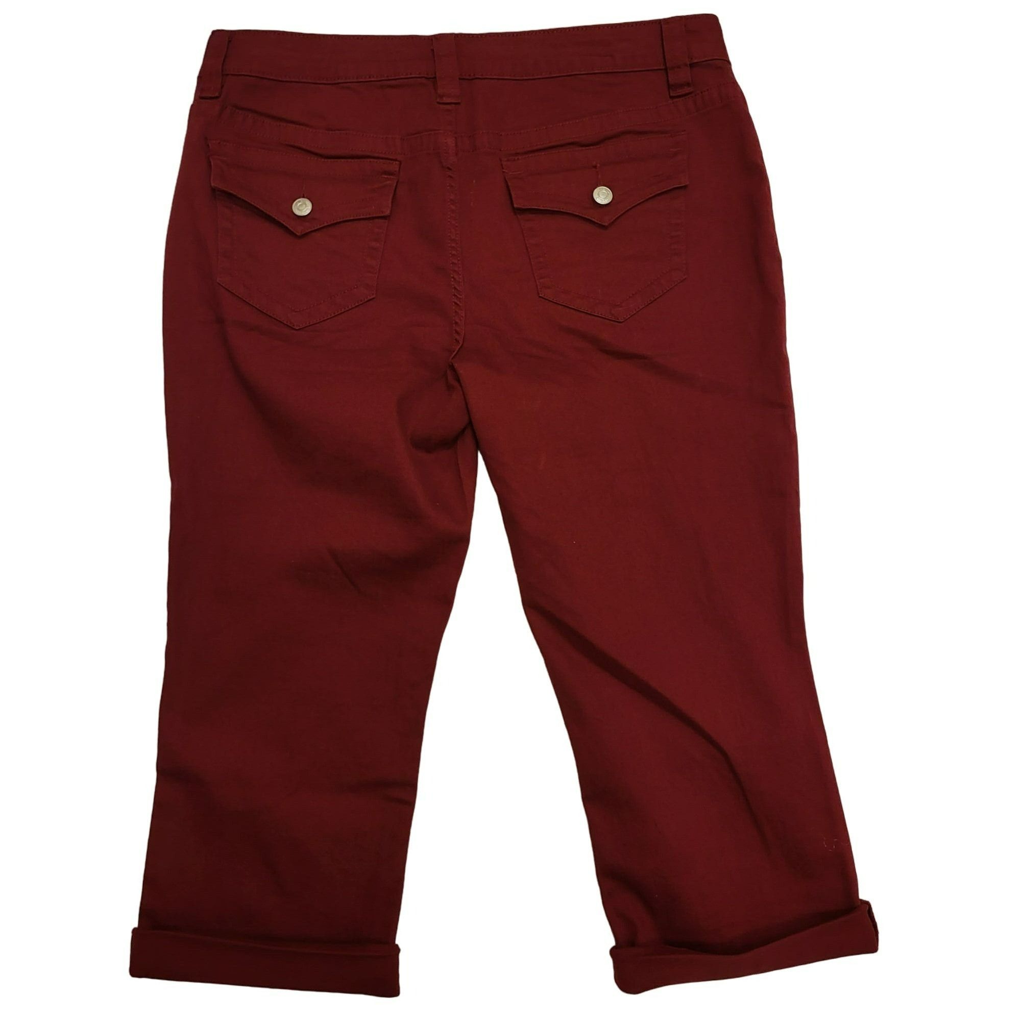 Other ANA A New Approach Crop Pants Jean's Women's 14 Dark Red | Grailed