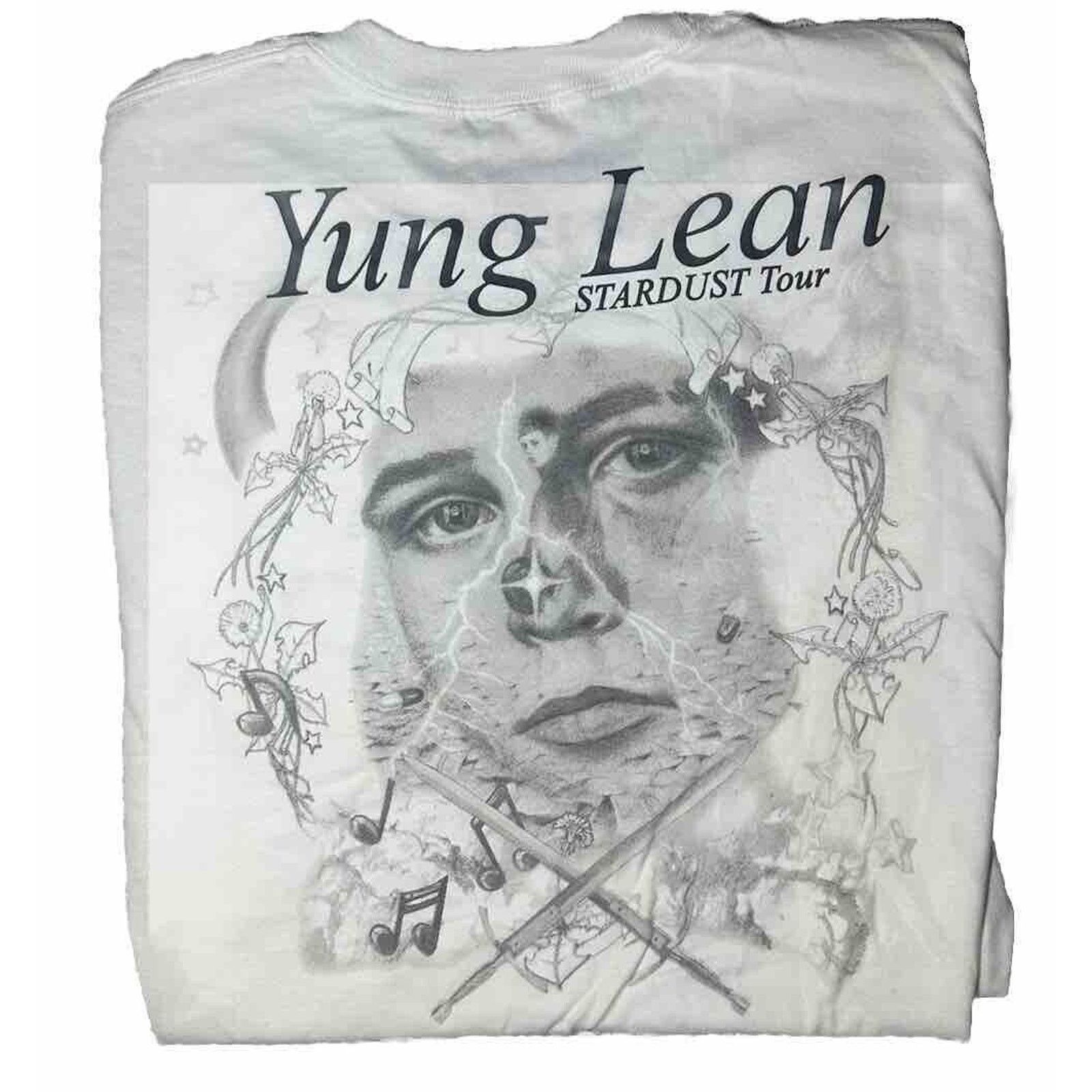 Yung Lean Yung Lean Sadboys 2021 Stardust Tour Shirt Short Sleeve | Grailed