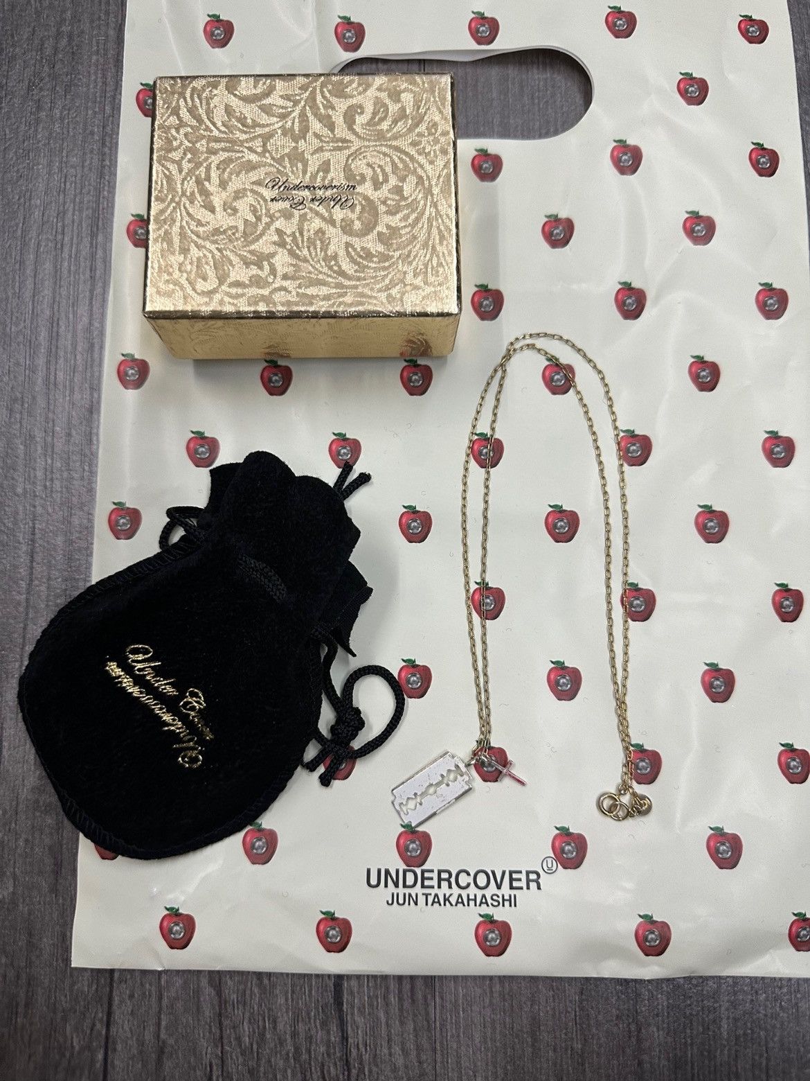 Undercover Undercover 21SS blade & cross necklace | Grailed
